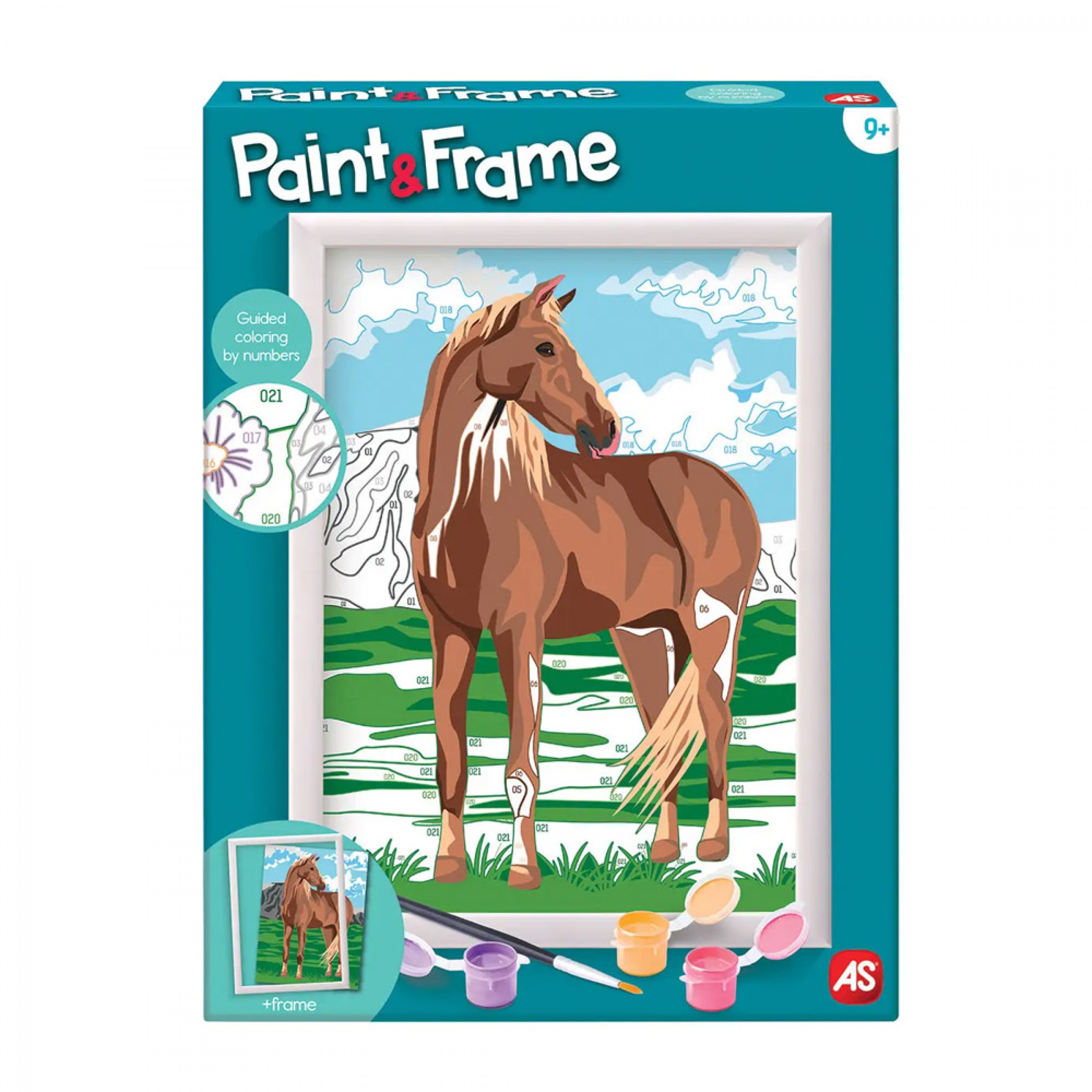 AS-AS PAINT & FRAME WILD HORSE 1038-41015(1038-41015) | lampridis.gr