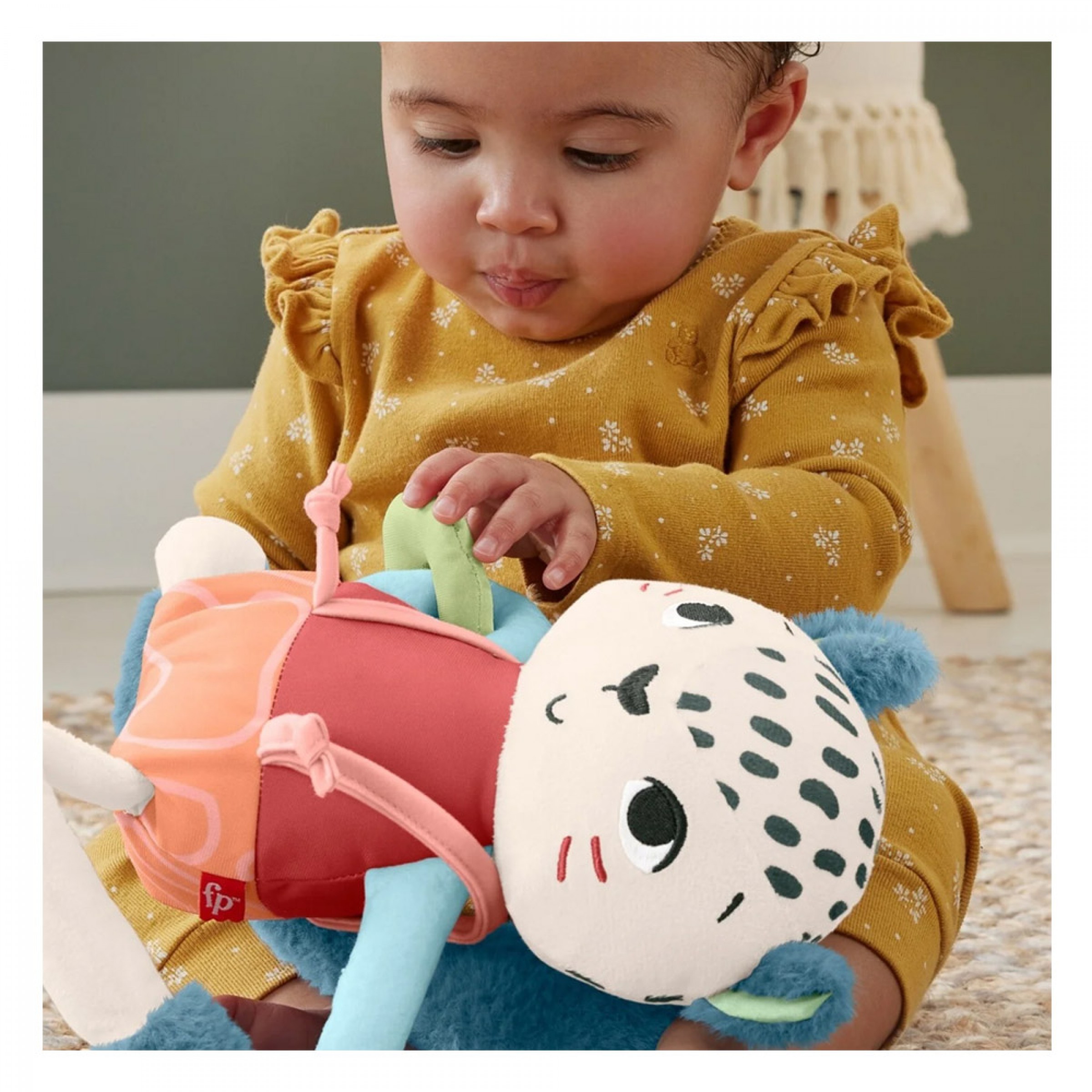 Fisher Price-FISHER PRICE SOFT SNOW LEOPARD HKD64(HKD64) | lampridis.gr