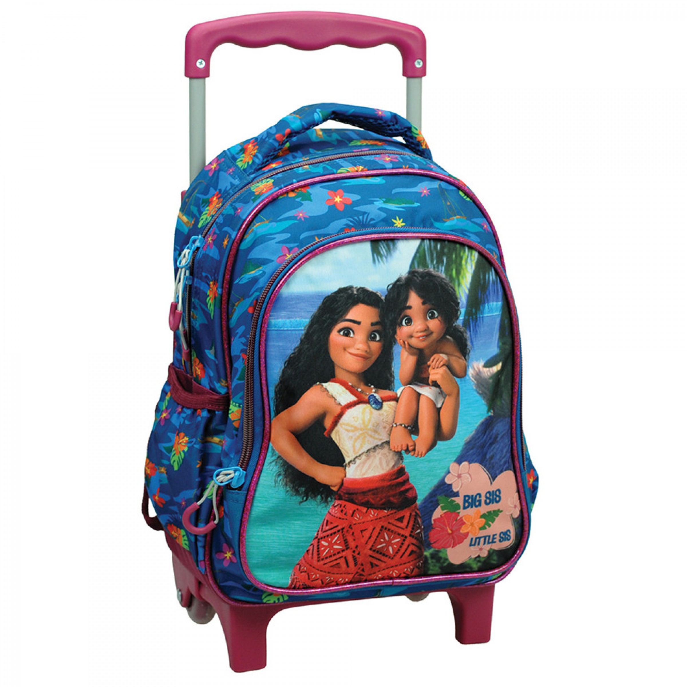 Gim-GIM ΣΧΟΛΙΚΗ ΤΣΑΝΤΑ ΝΗΠΙΟΥ TROLLEY VAIANA WAVE 331-57072(331-57072 ...