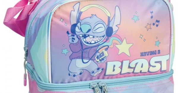 Gim-GIM ΤΣΑΝΤΑΚΙ ΦΑΓΗΤΟΥ ΟΒΑΛ STITCH GEN Z 01220(342-01220) | lampridis.gr