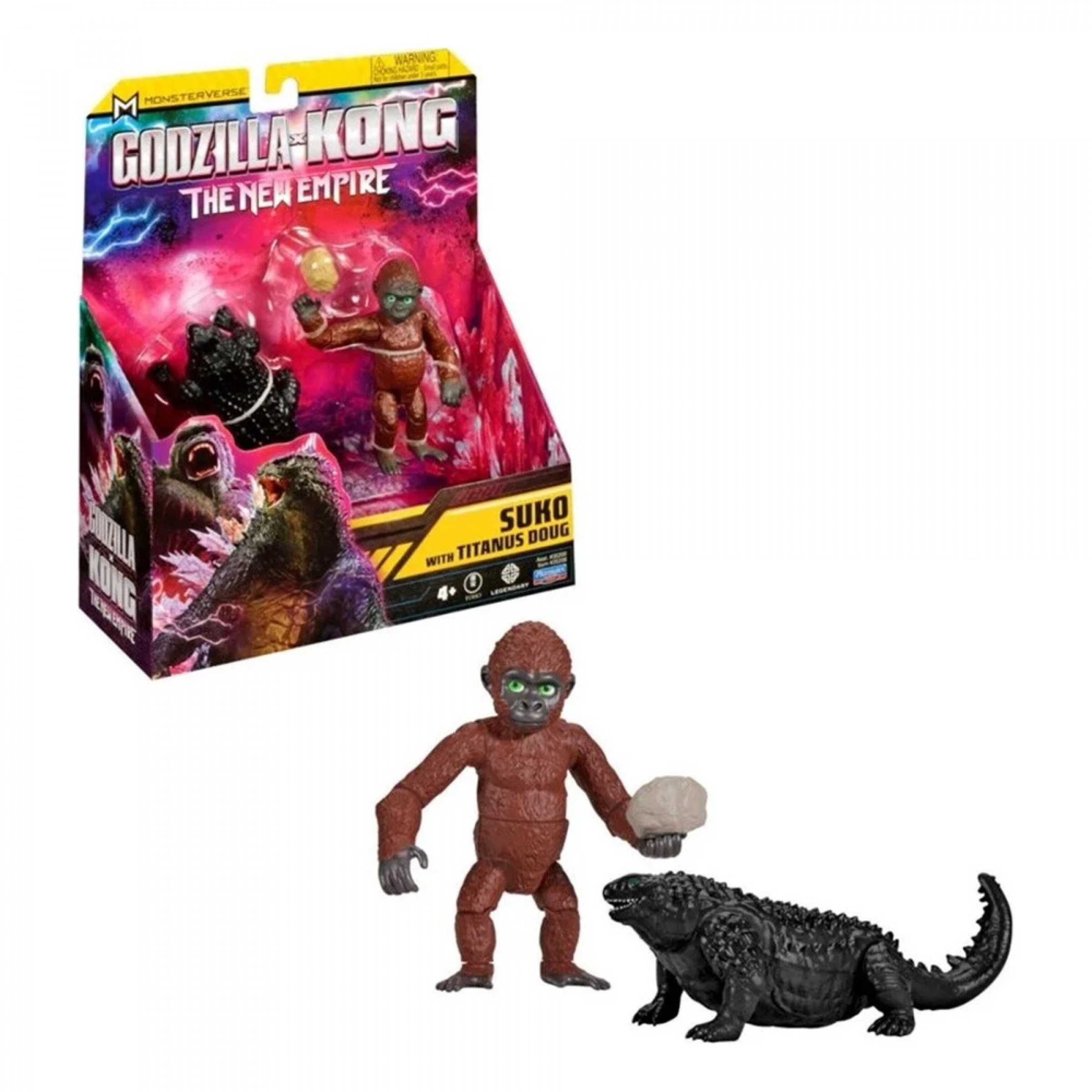 Giochi Preziosi-GIOCHI PREZIOSI GODZILLA X KONG: SUKO WITH TITANUS DOUG ...