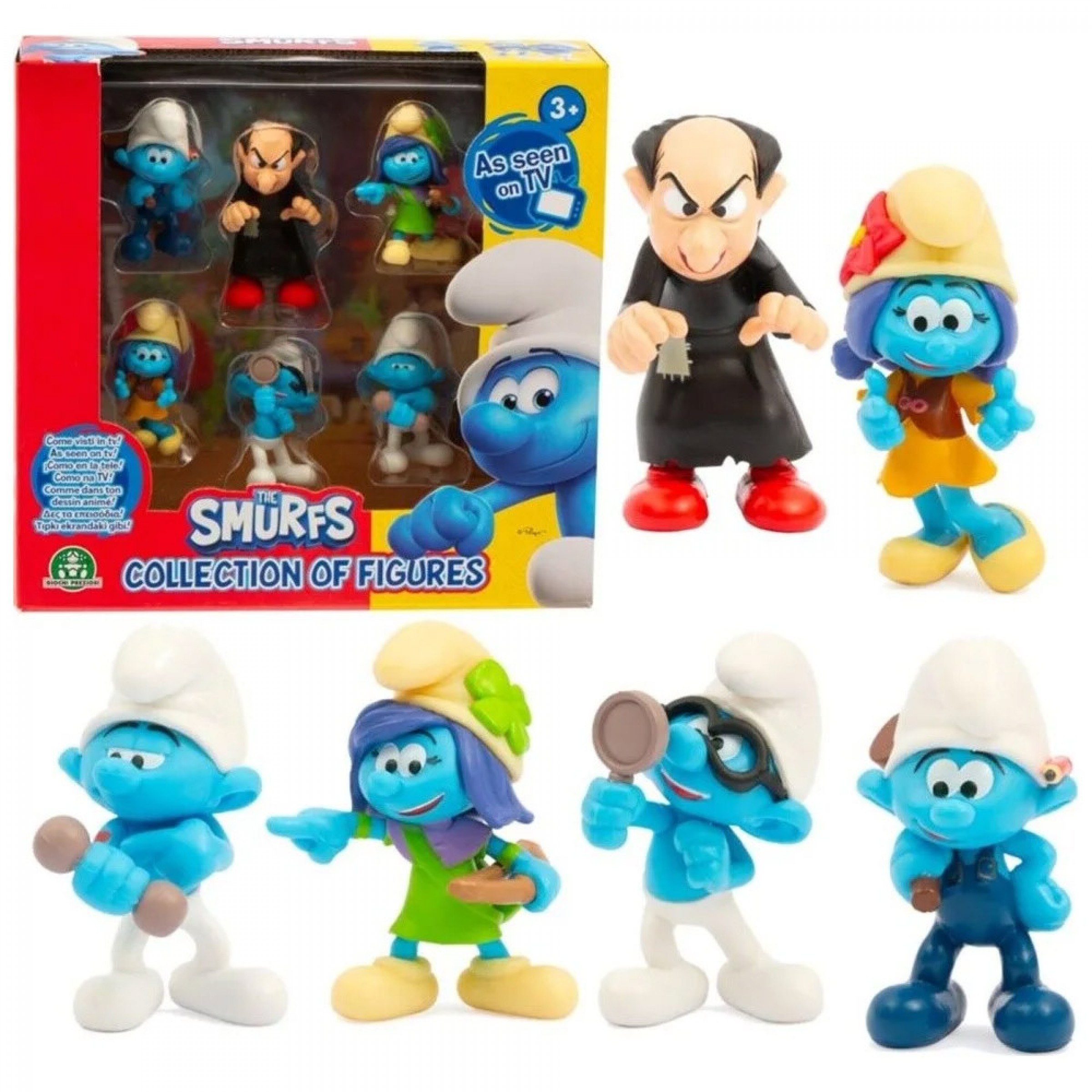 Giochi Preziosi-GIOCHI PREZIOSI SMURFS ΣΕΤ ΦΙΓΟΥΡΩΝ PUF14000(PUF14000 ...