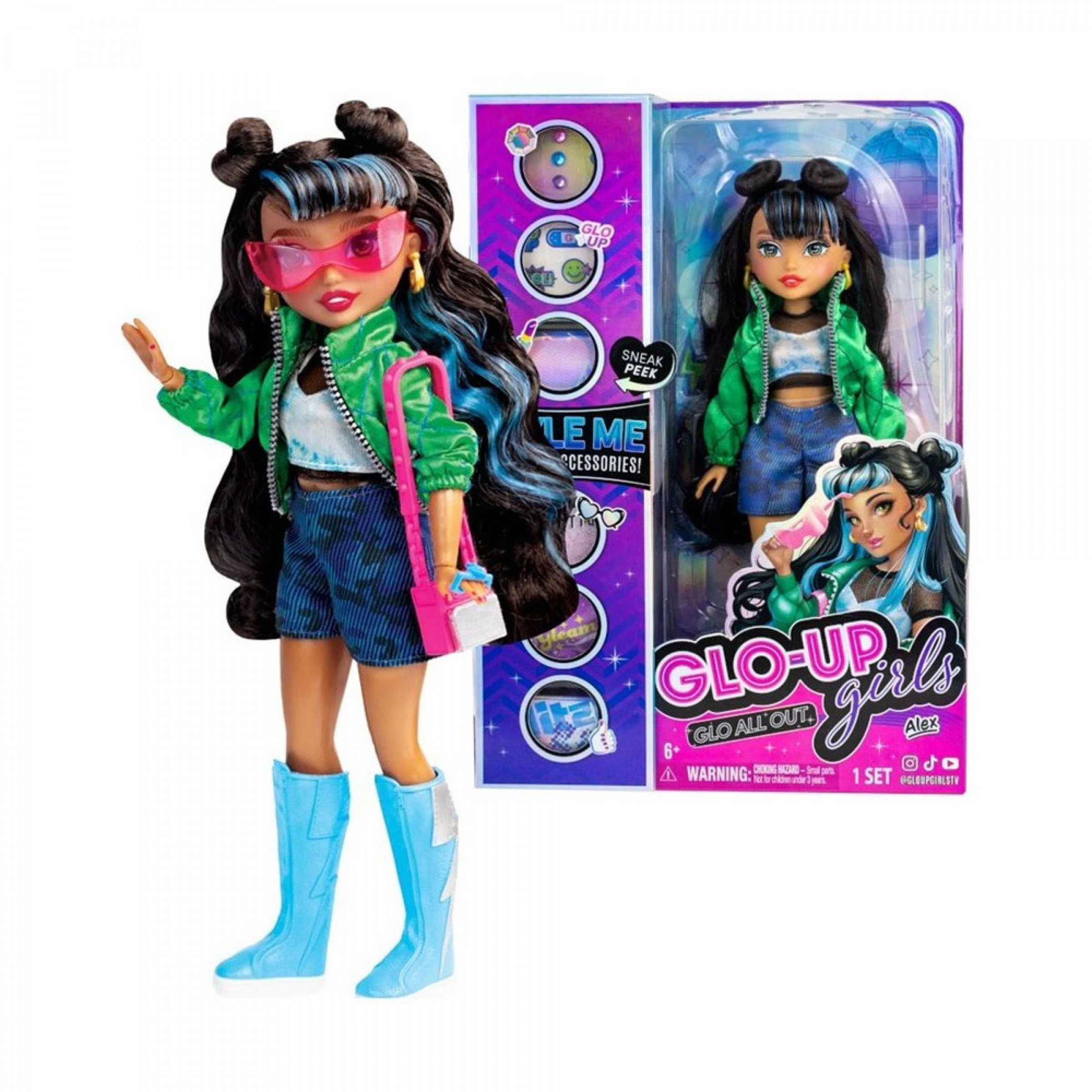 Giochi Preziosi-GIOCHI PREZIOSI GLO-UP GIRLS ΚΟΥΚΛΑ - ALEX GLU08000 ...