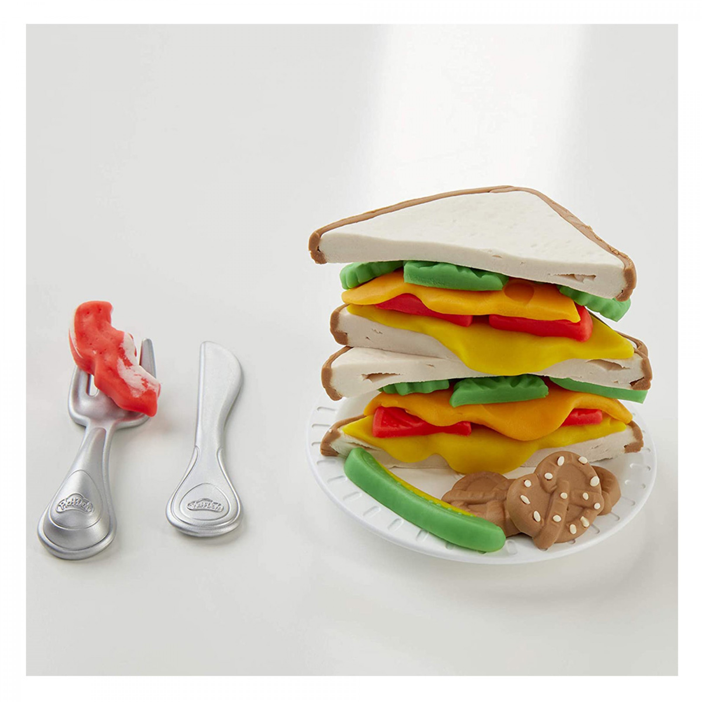 Play-Doh-PLAY-DOH CHEESY SANDWICH PLAYSET E7623(E7623) | lampridis.gr
