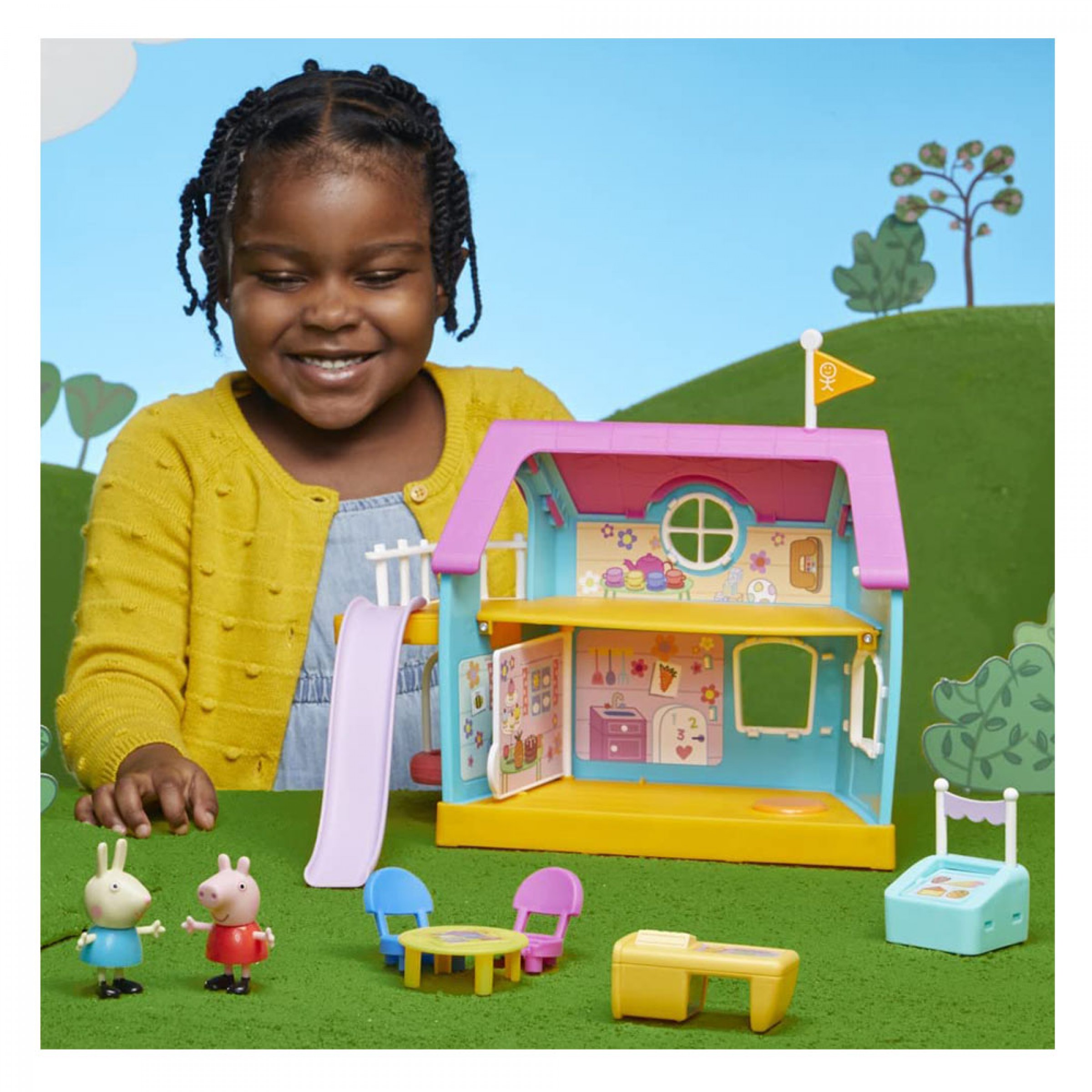 Hasbro-HASBRO PEPPA PIG PEPPAS CLUBHOUSE PLAYSET 3556(3556) | lampridis.gr