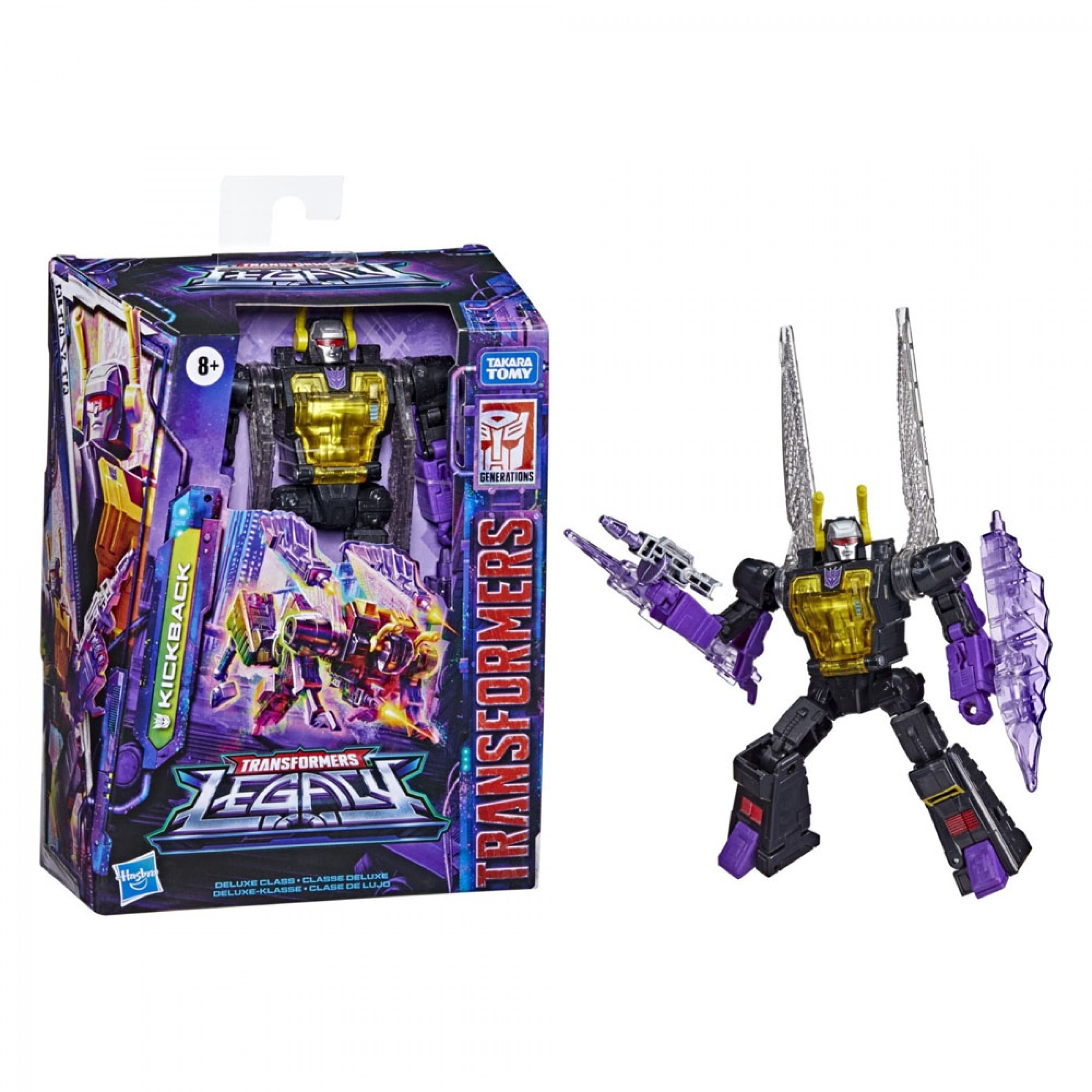 Hasbro-HASBRO TRANSFORMERS GENERATIONS LEGACY KICKBACK F2990/F3040 ...
