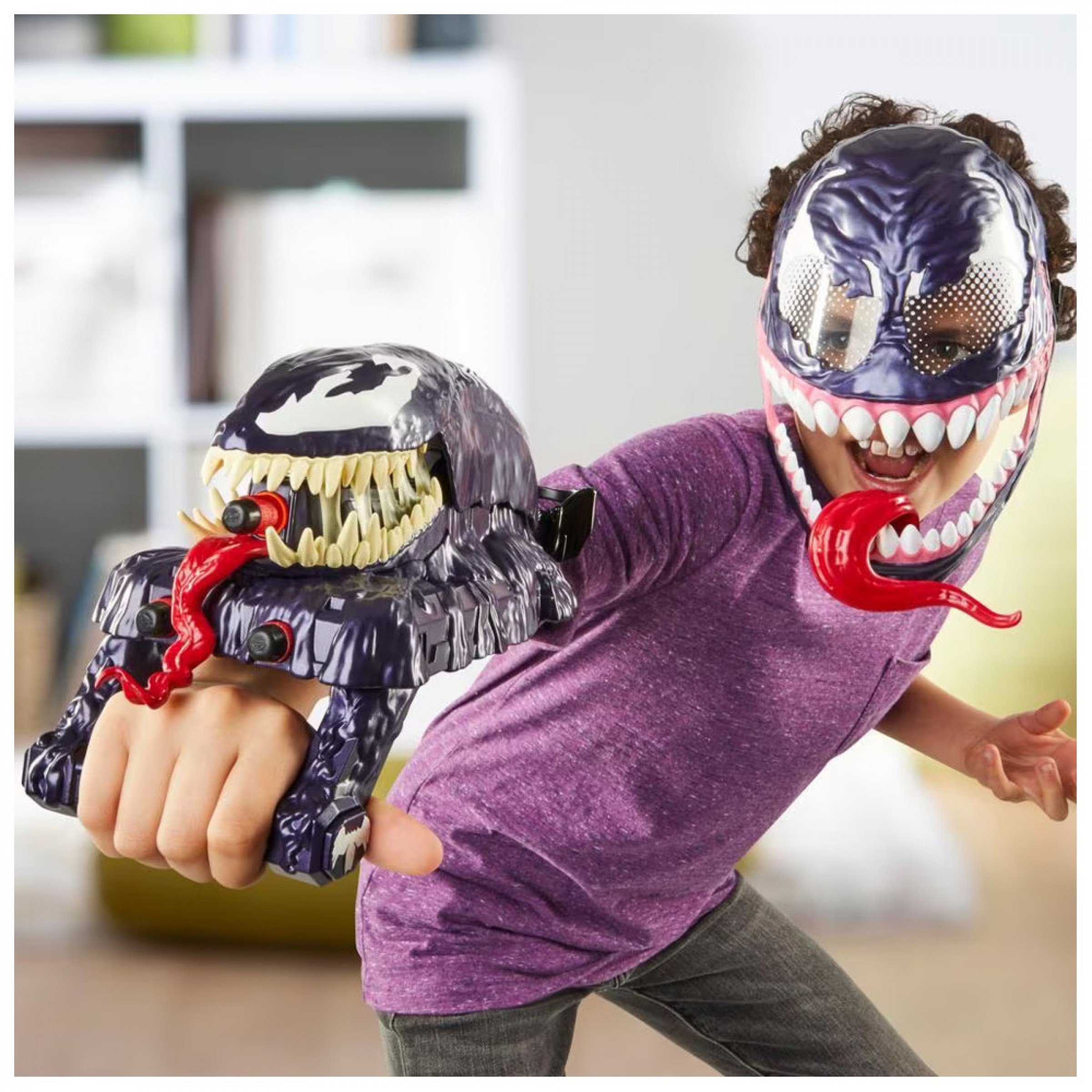 Hasbro-HASBRO NERF SPIDER-MAN VENOM-VERSUS STRIKE BLASTER G0730(G0730 ...