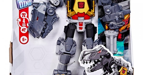 Hasbro-HASBRO TRANSFORMERS CYBERWORLD GRIMLOCK CHOMP & BATTLE G0748 ...