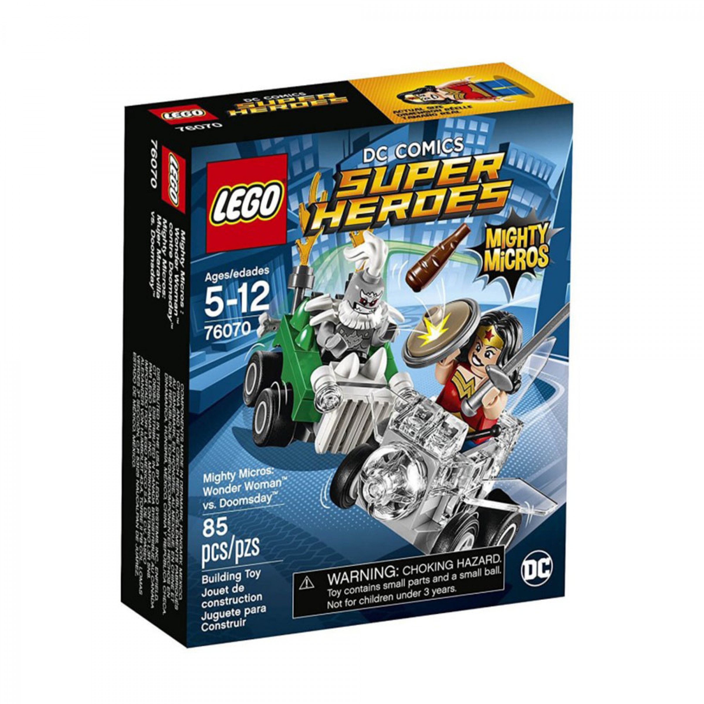 Lego-LEGO MIGHTY MICROS WONDER WOMAN VS DOOMSDA 76070(76070) | lampridis.gr
