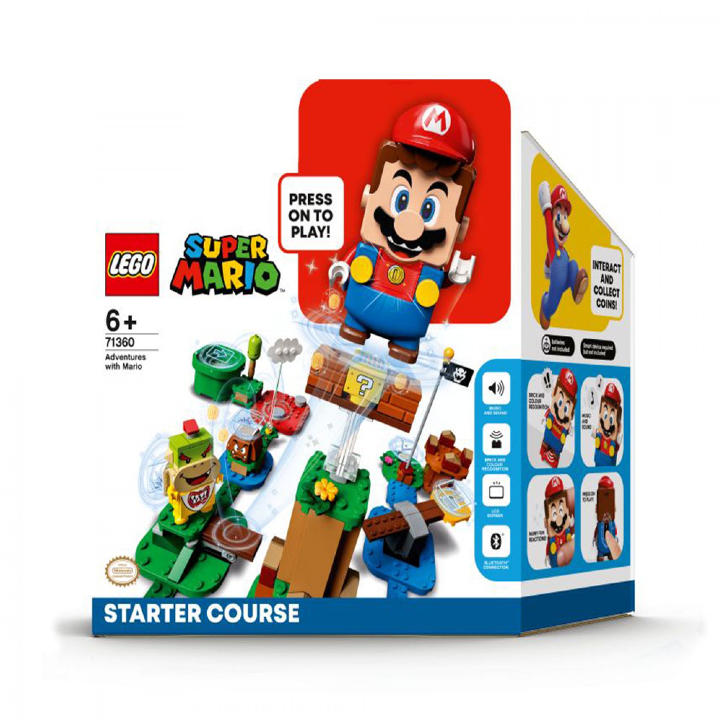 Lego-LEGO ADVENTURES WITH MARIO STARTER COURSE 71360(71360) | lampridis.gr