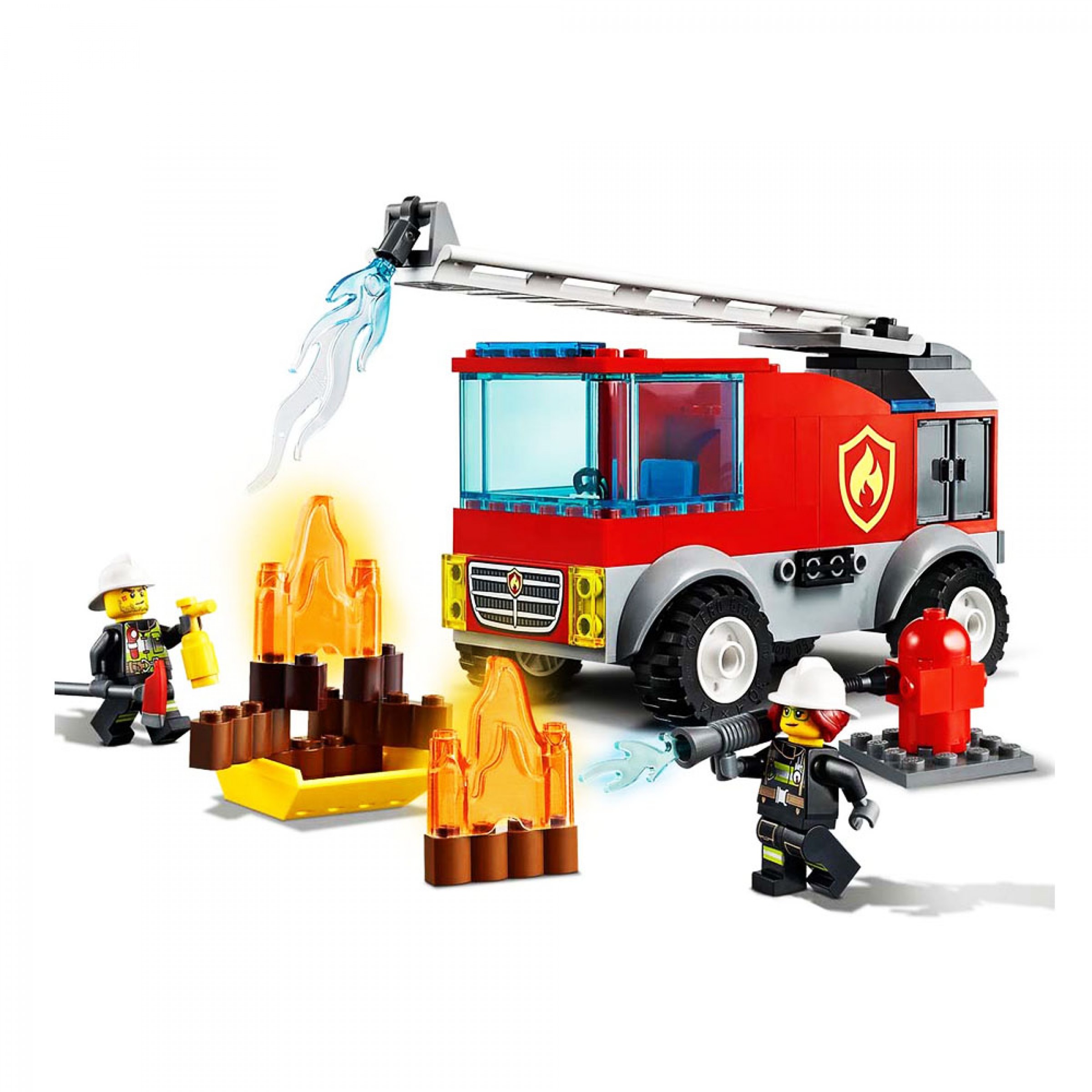 Lego-LEGO FIRE LADDER TRUCK 60280(60280) | lampridis.gr