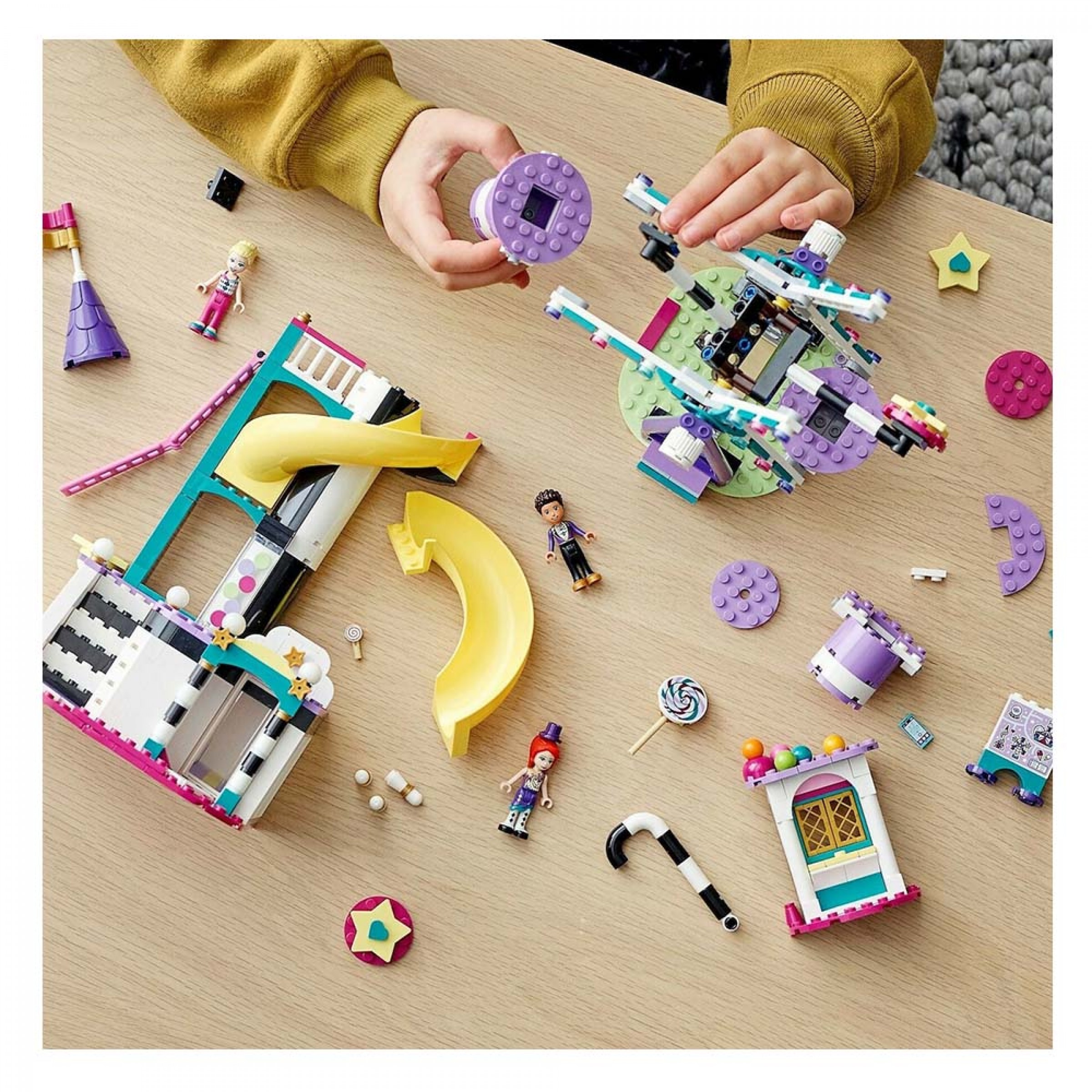 Lego-LEGO MAGICAL FERRIS WHEEL AND SLIDE V29 41689(41689) | lampridis.gr