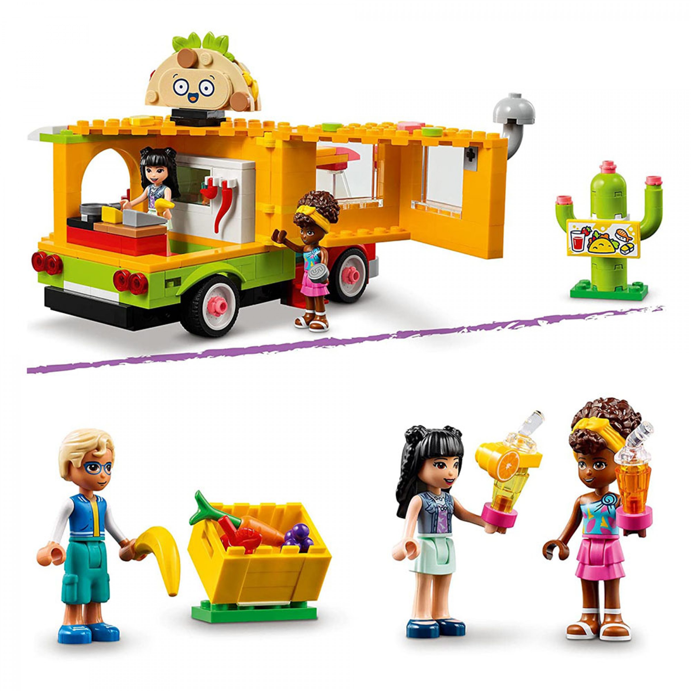 Lego-LEGO STREET FOOD MARKET 41701(41701) | lampridis.gr