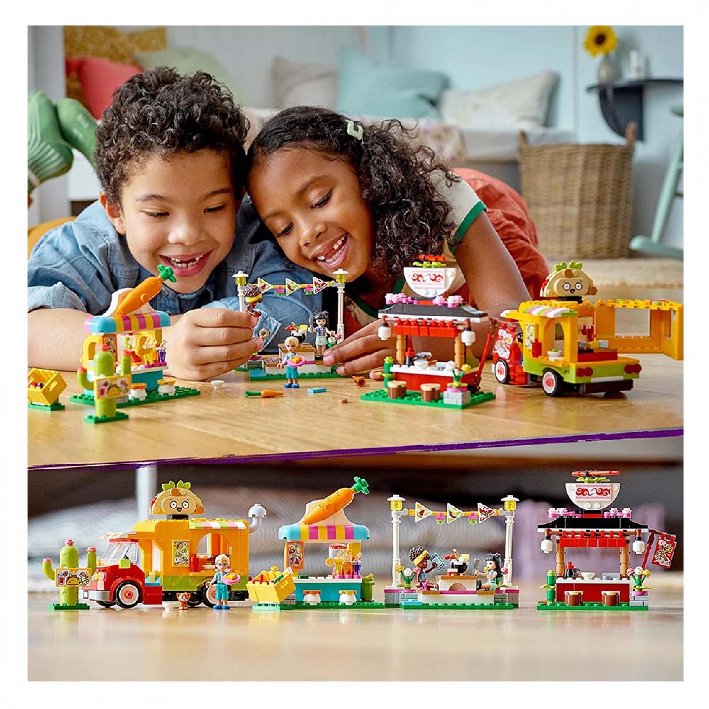 Lego-LEGO STREET FOOD MARKET 41701(41701) | lampridis.gr