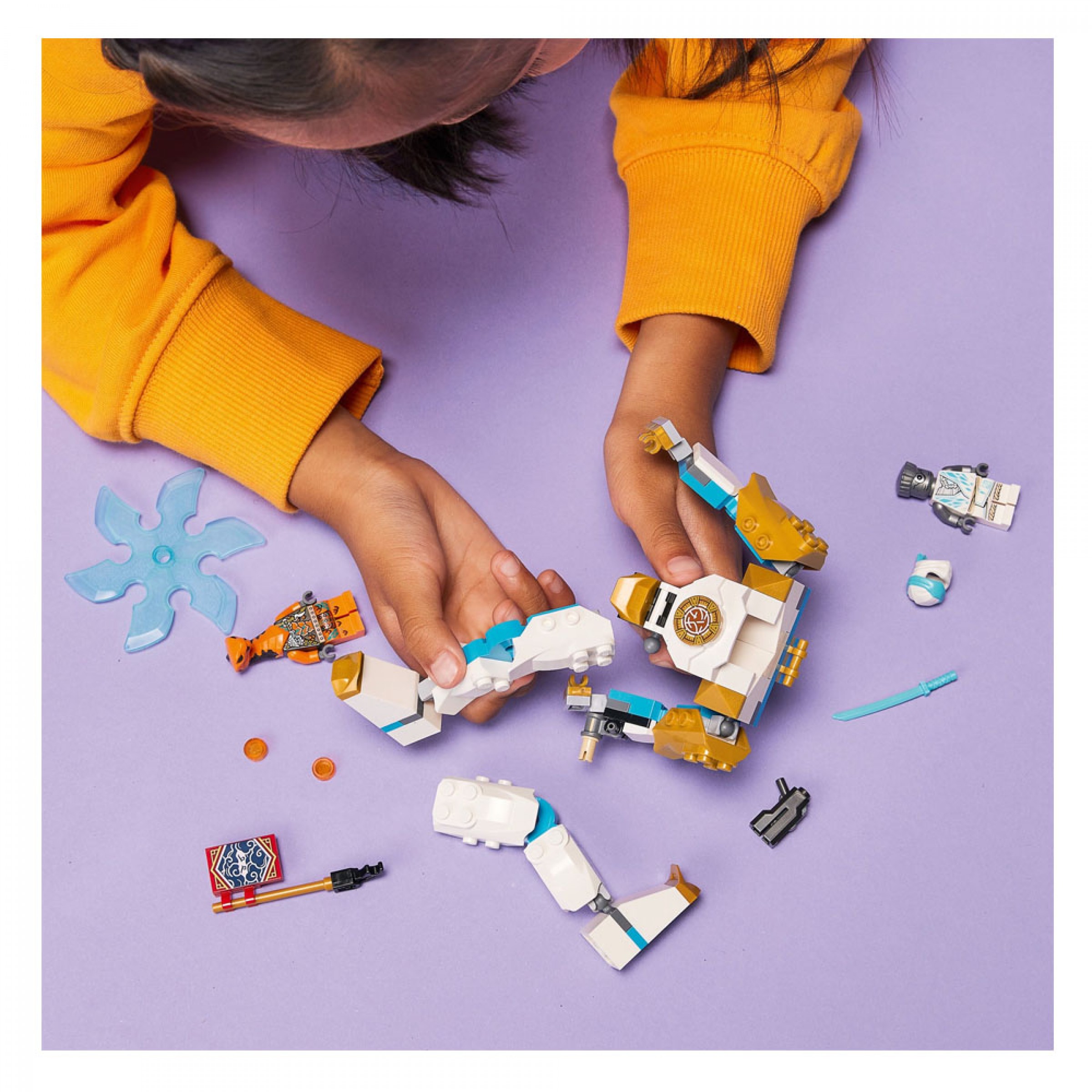 Lego-LEGO ZANES POWER UP MECH EVO 71761(71761) | lampridis.gr