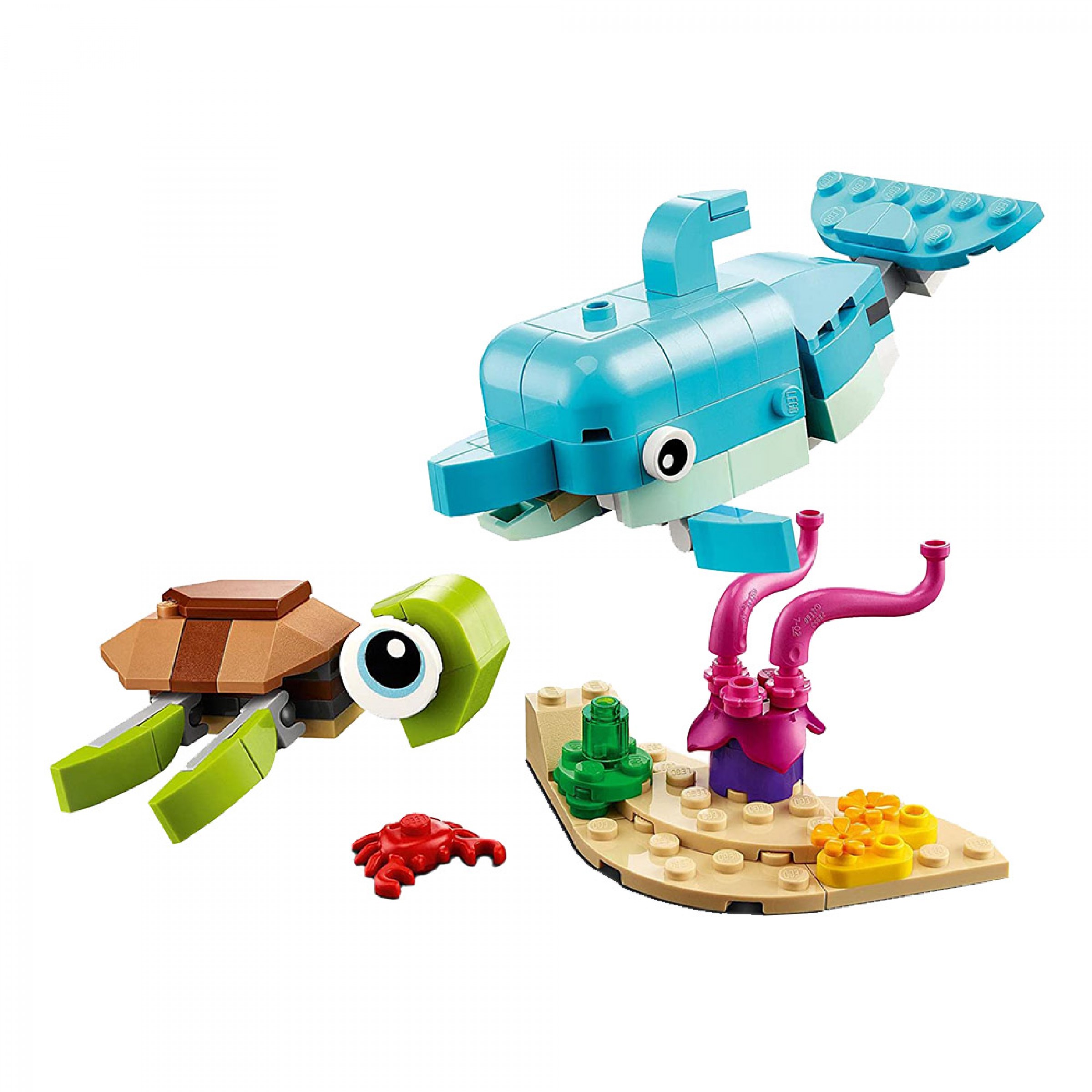 Lego-LEGO DOLPHIN AND TURTLE 31128(31128) | lampridis.gr