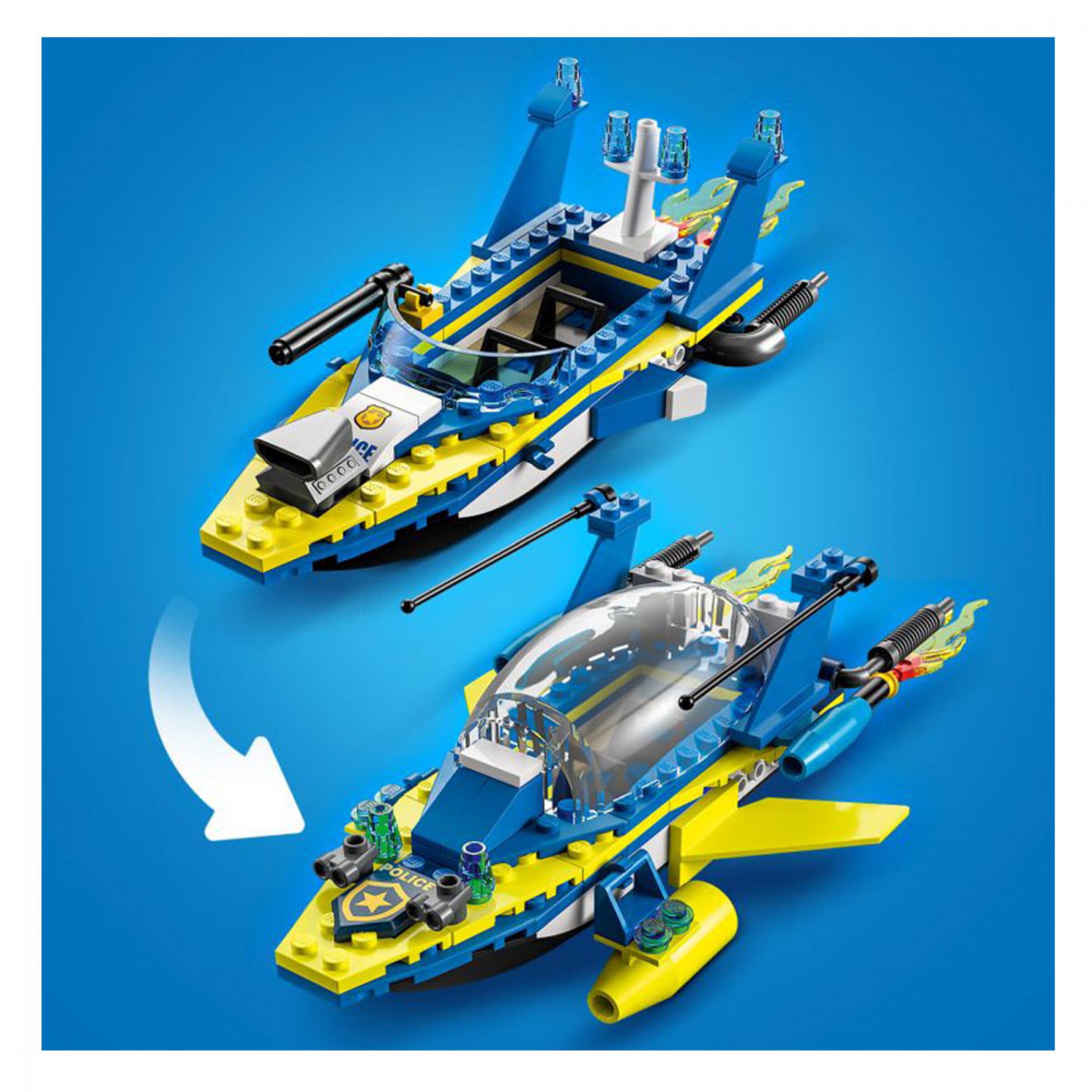 Lego-LEGO WATER POLICE DETECTIVE MISSIONS 60355(60355) | lampridis.gr