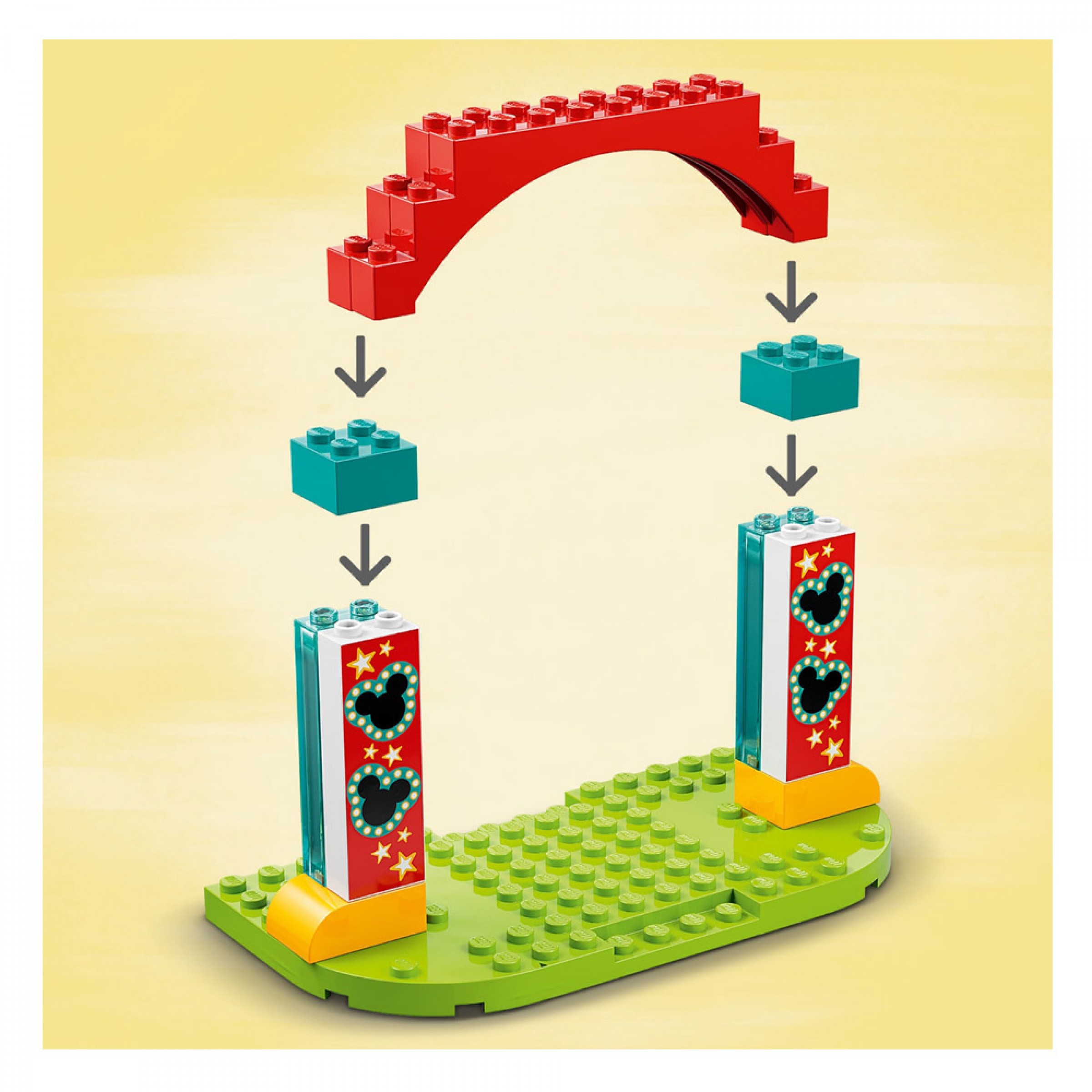 Lego-LEGO MICKEY MINNIE AND GOOFY'S FAIRGROUND FUN 10778(10778 ...