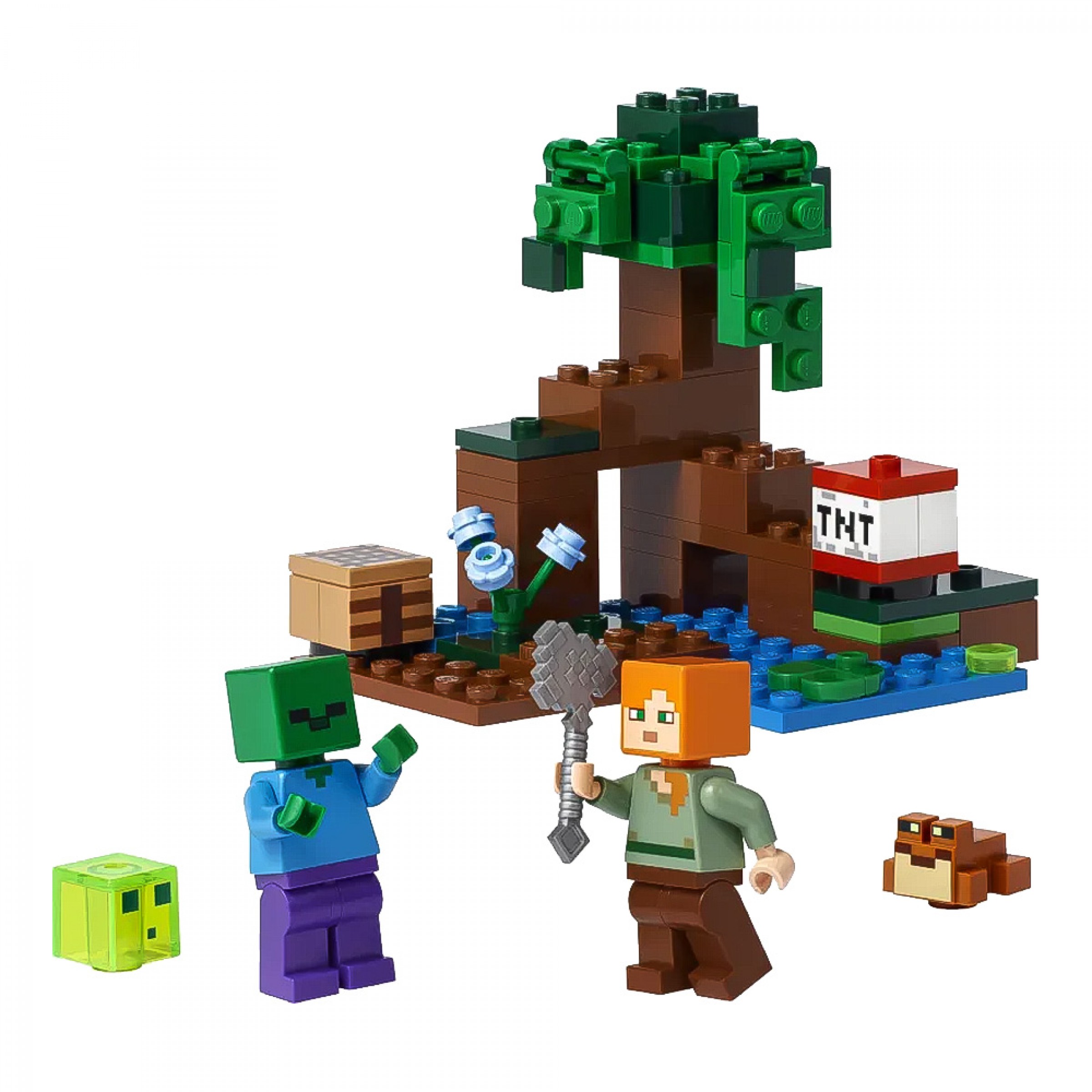 Lego-LEGO MINECRAFT THE SWAMP ADVENTURE 21240(21240) | lampridis.gr