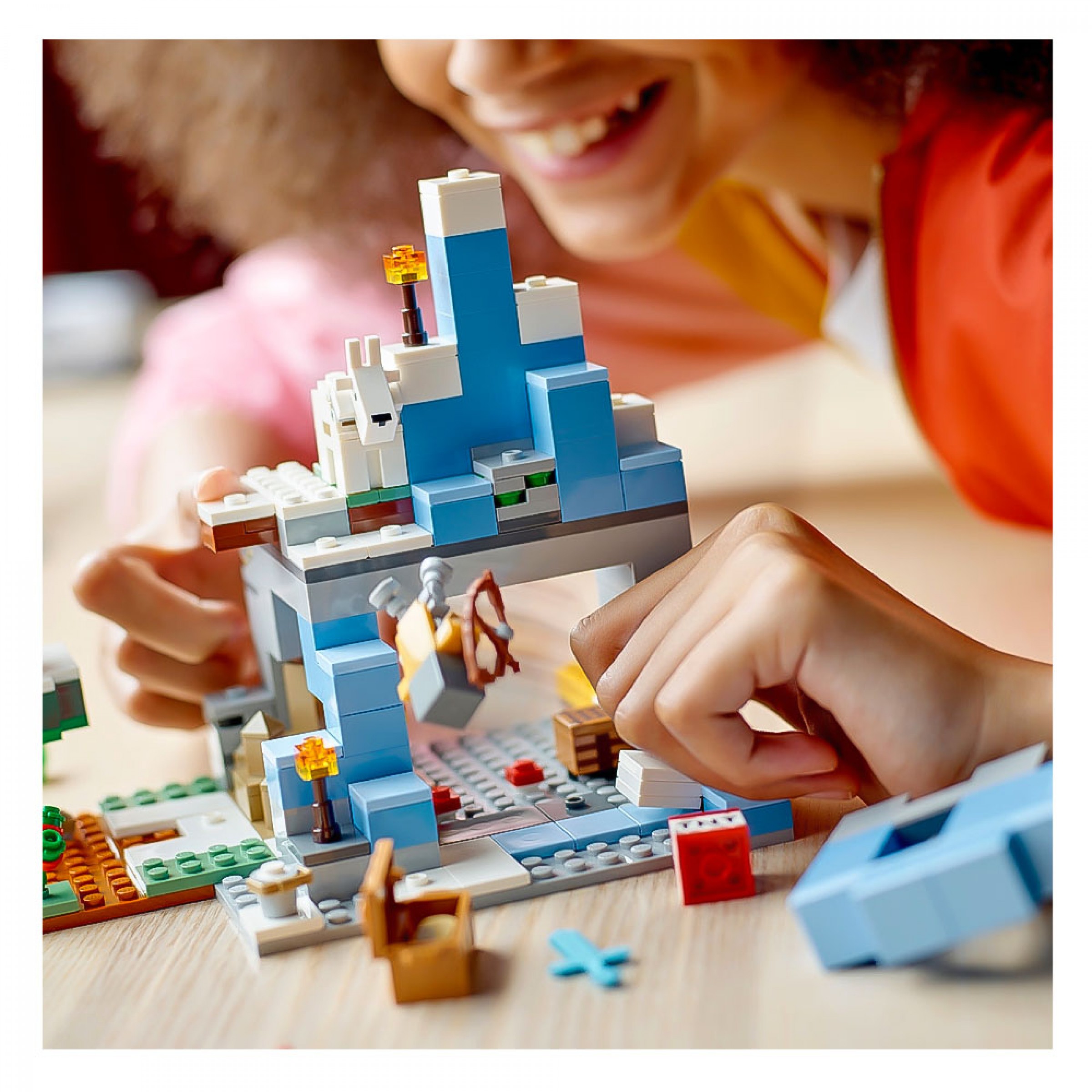 Lego-LEGO MINECRAFT THE FROZEN PEAKS 21243(21243) | lampridis.gr