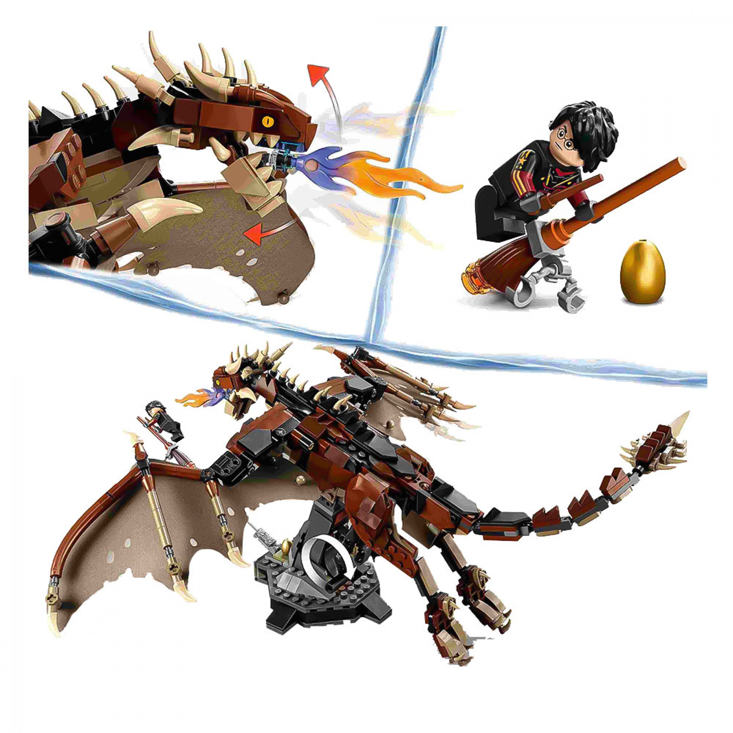 Lego-LEGO HUNGARIAN HORNTAIL DRAGON 76406(76406) | lampridis.gr