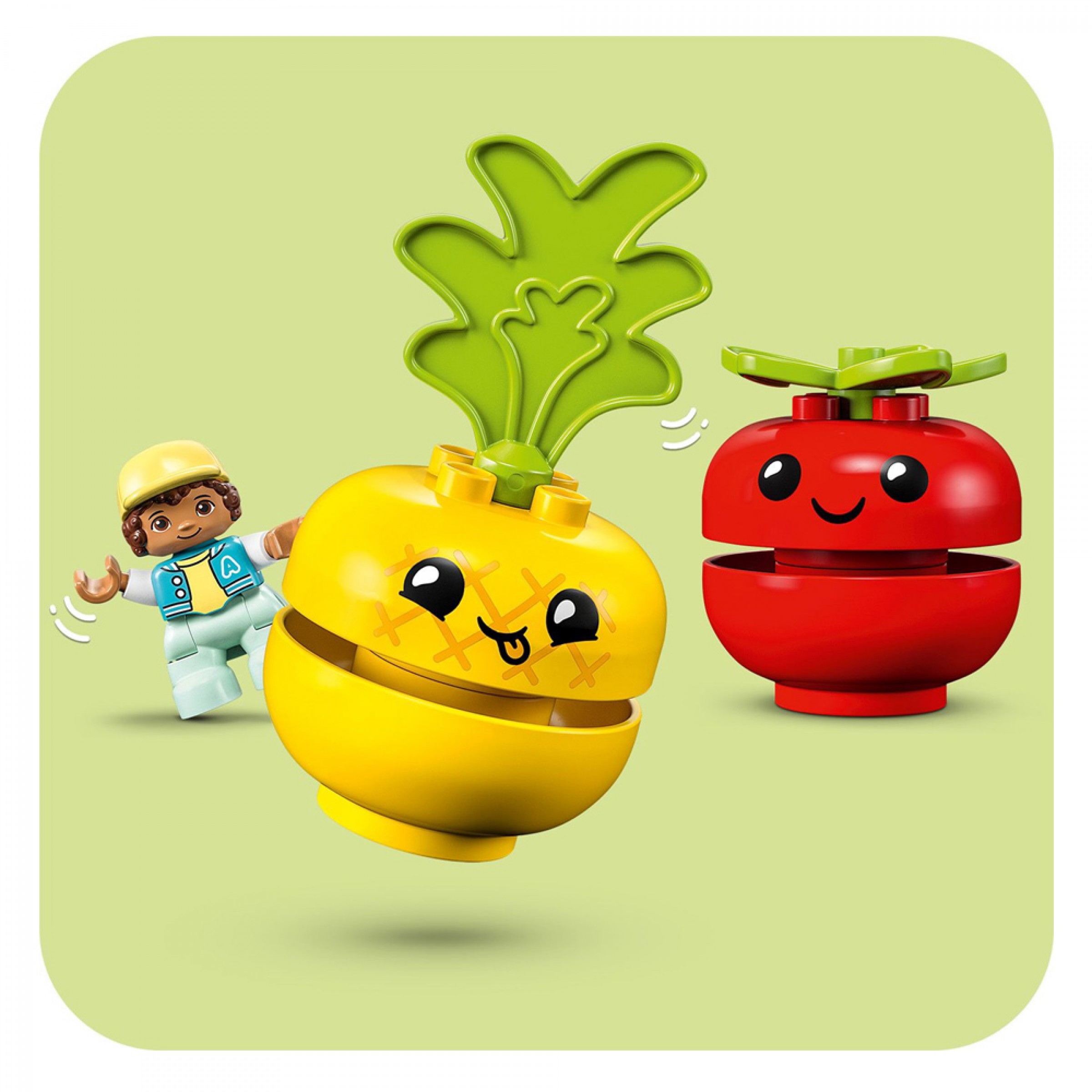 Lego-LEGO FRUIT AND VEGETABLE TRACTOR 10982(10982) | lampridis.gr