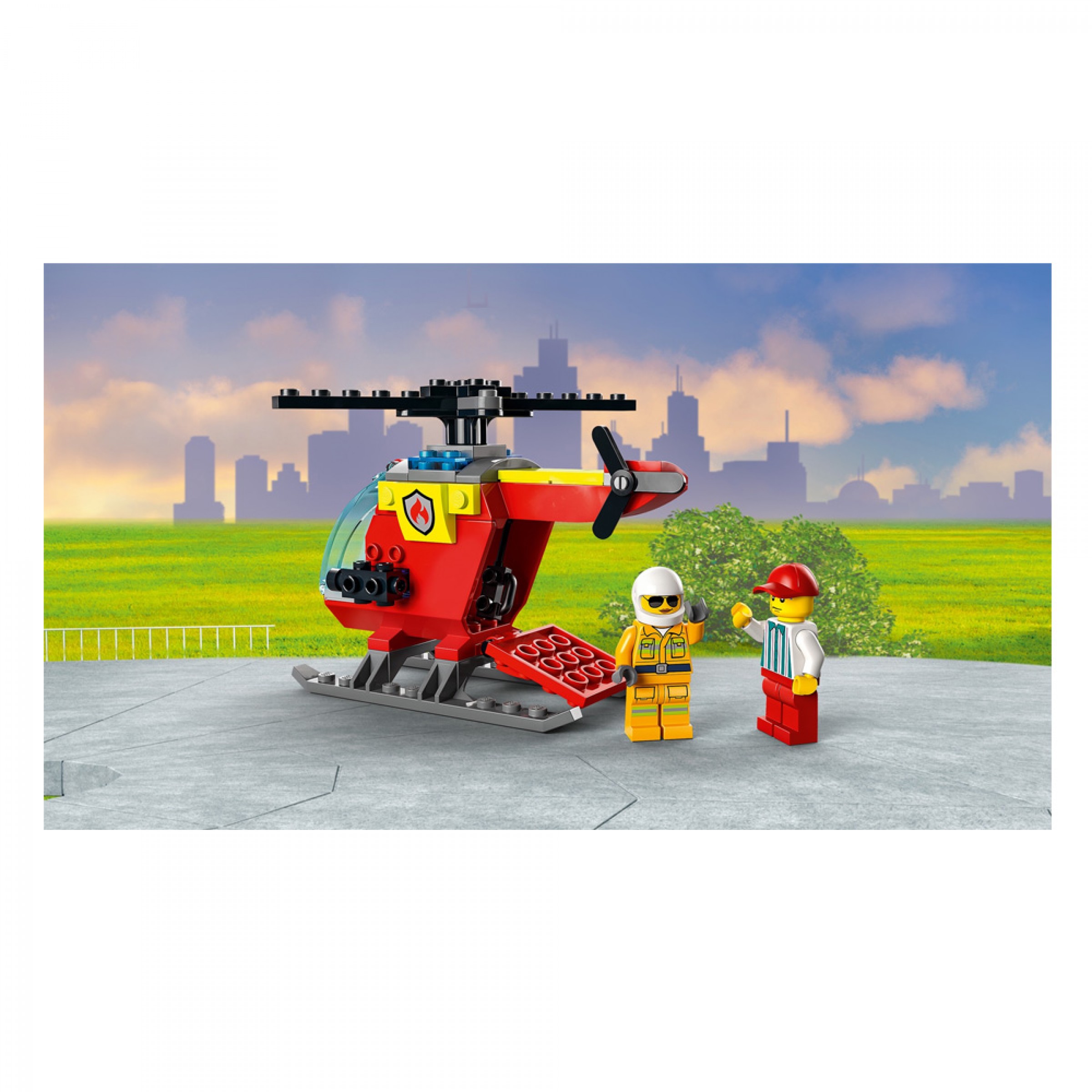 Lego-LEGO FIRE HELICOPTER 60318(60318) | lampridis.gr