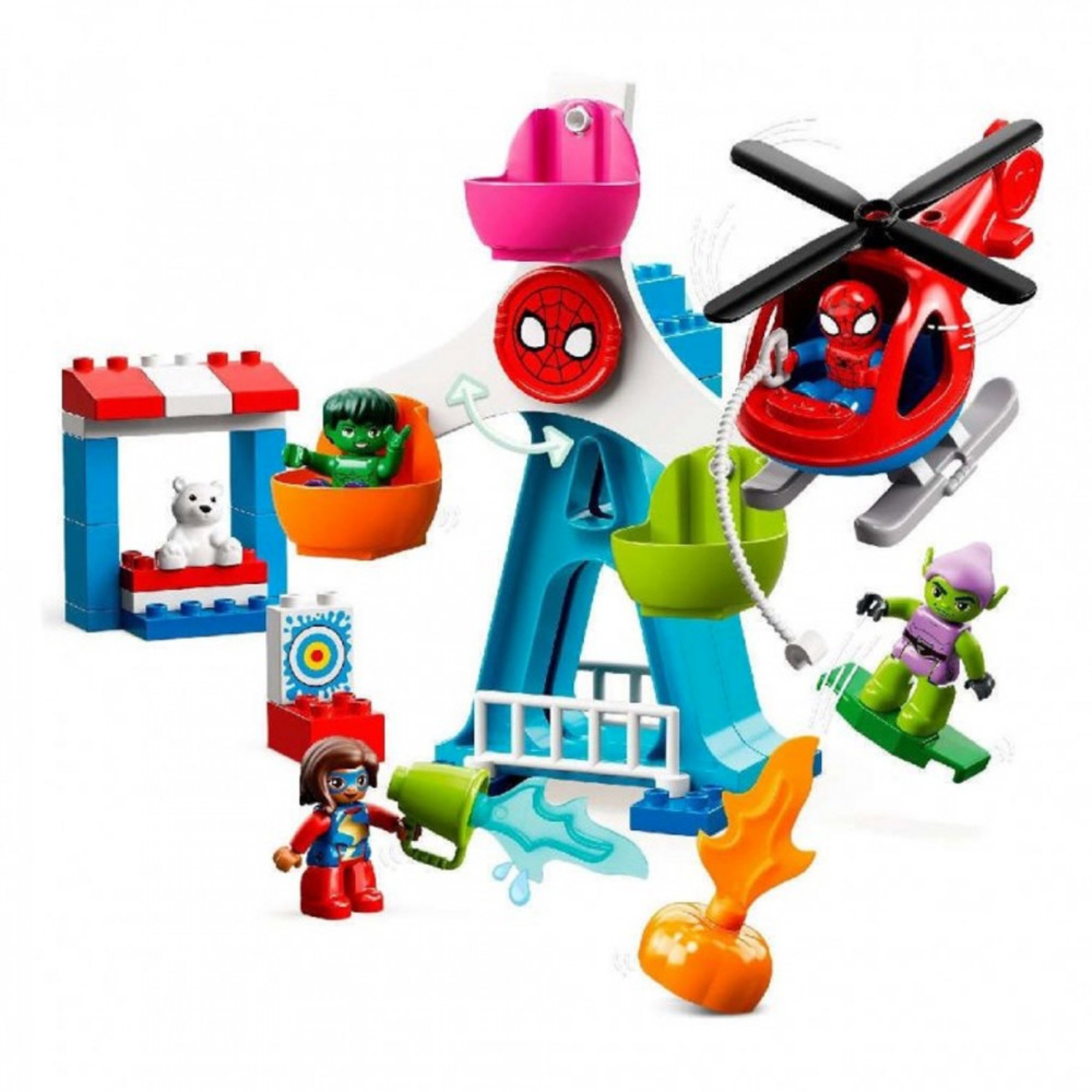 Lego-LEGO SPIDER-MAN & FRIENDS: FUNFAIR ADVENTURE 10963(10963 ...