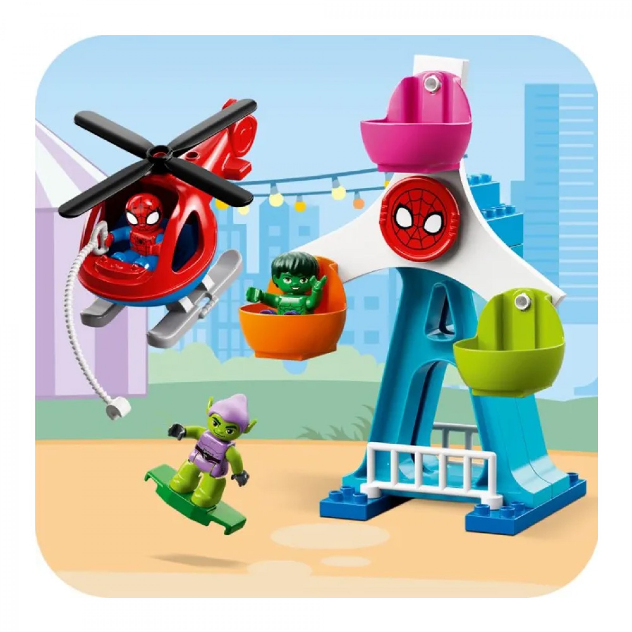 Lego-LEGO SPIDER-MAN & FRIENDS: FUNFAIR ADVENTURE 10963(10963 ...