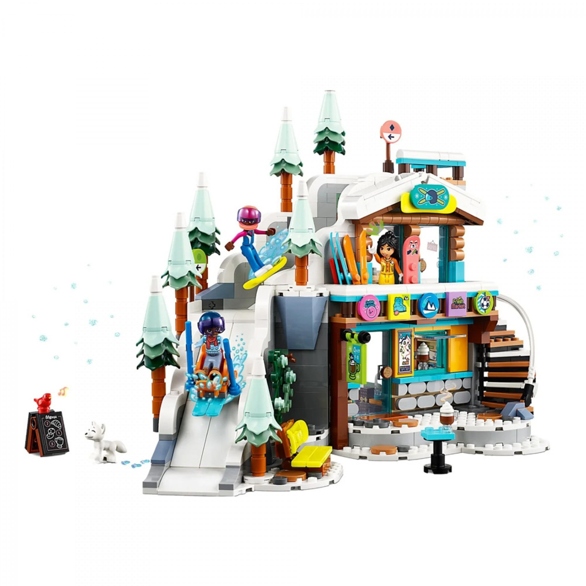 Lego-LEGO HOLIDAY SKI SLOPE & CAFE 41756(41756) | lampridis.gr