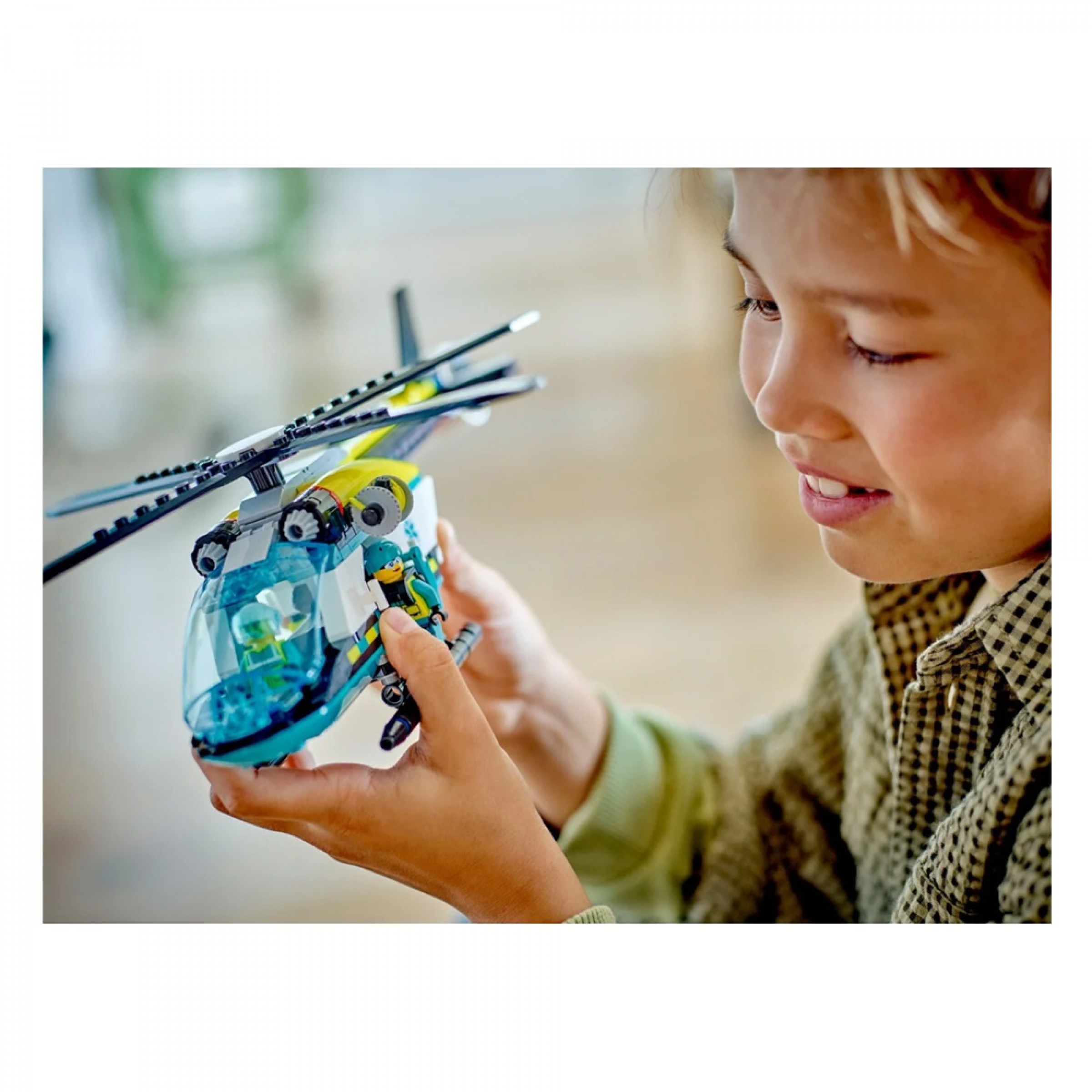 Lego-LEGO EMERGENCY RESCUE HELICOPTER 60405(60405) | lampridis.gr