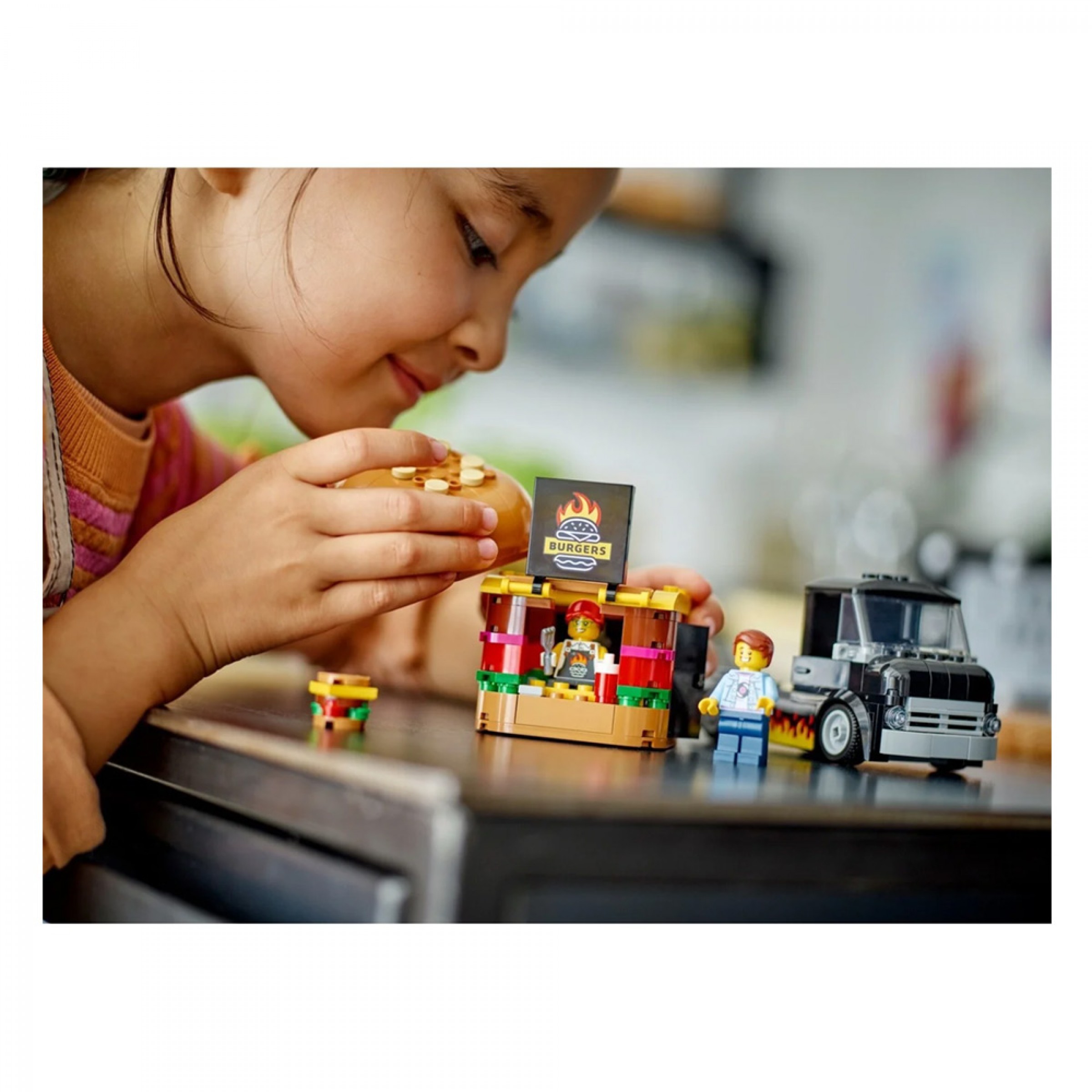 Lego-LEGO BURGER TRUCK 60404(60404) | lampridis.gr