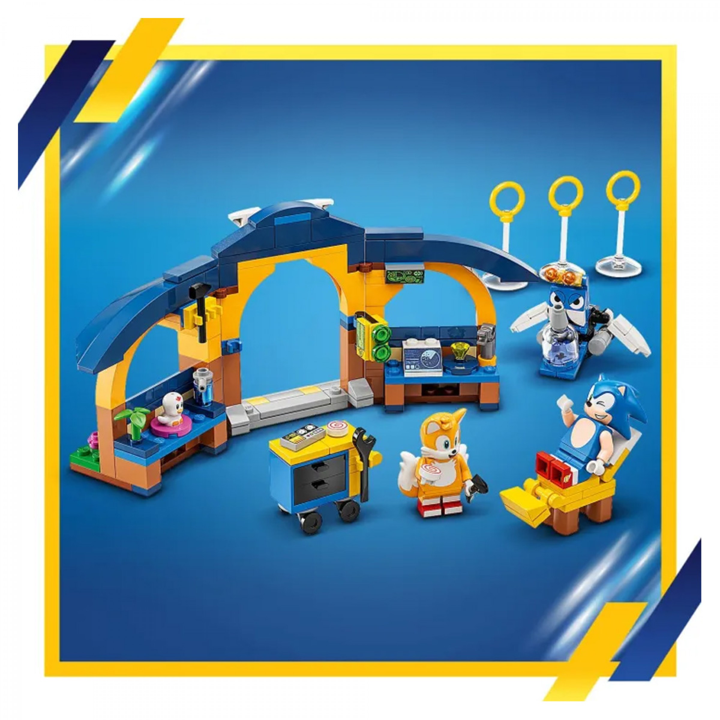 Lego-LEGO SONIC THE HEDGEHOG TAILS' WORKSHOP AND TORNADO PLANE 76991 ...