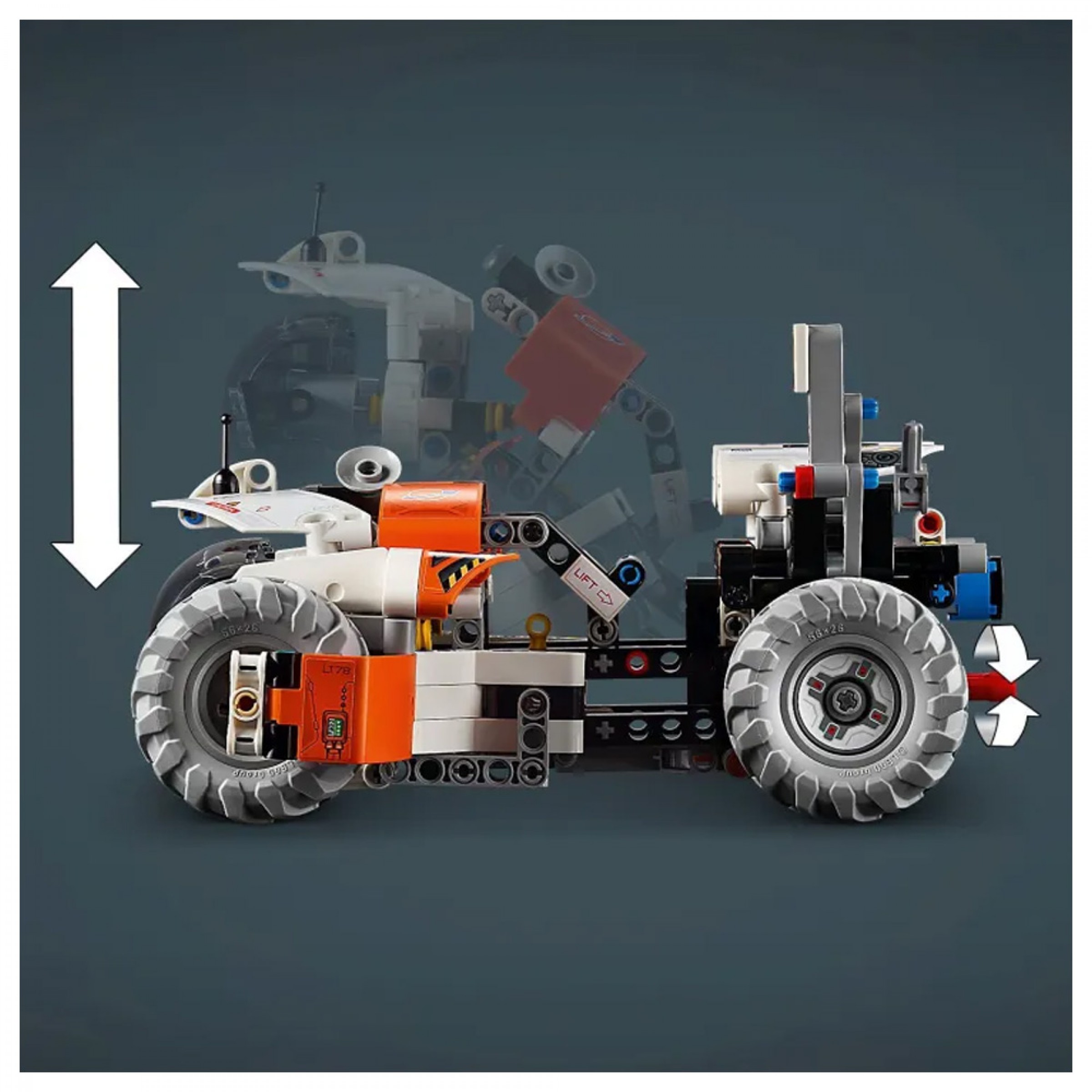 Lego-LEGO TECHNIC SURFACE SPACE LOADER LT78 42178(42178) | lampridis.gr