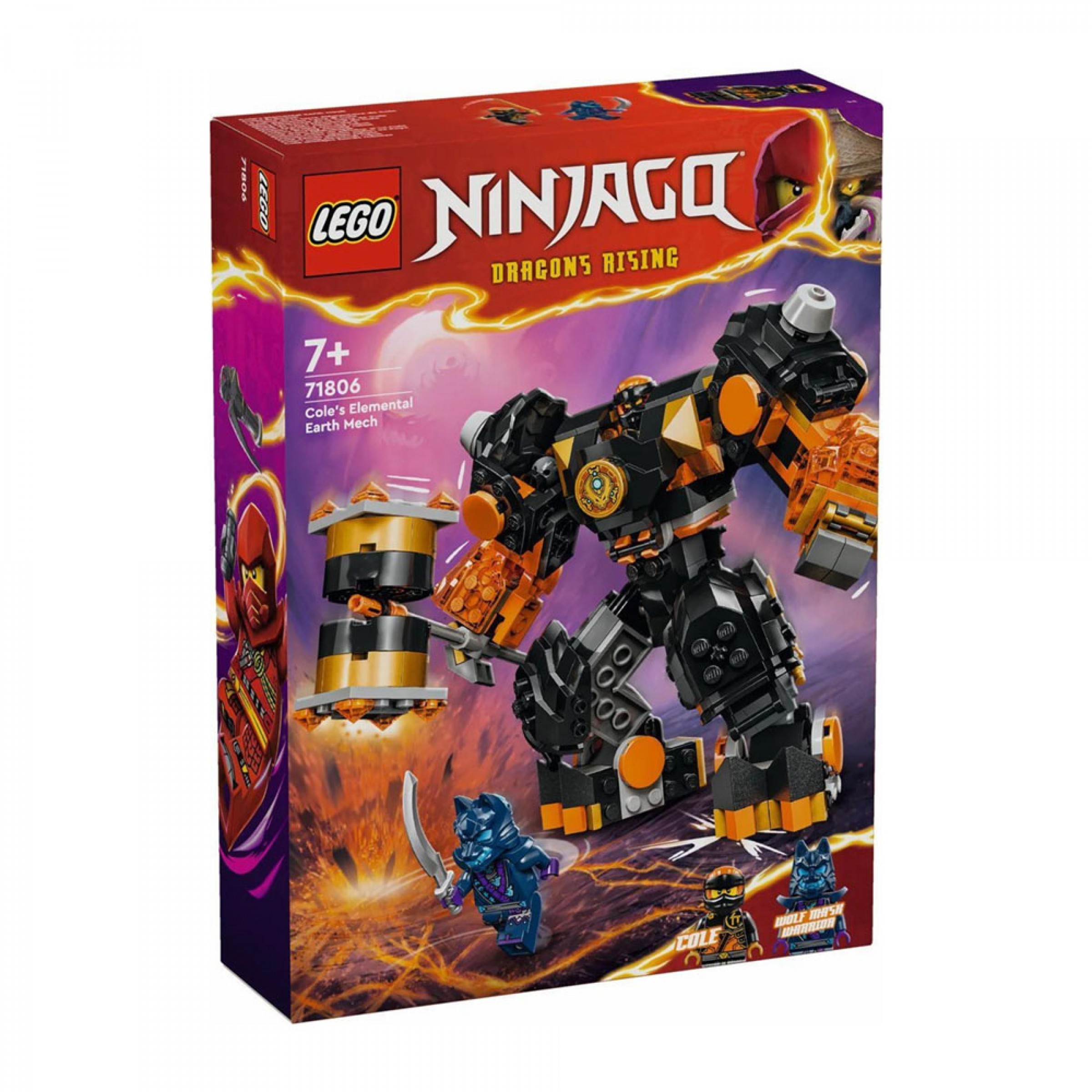 Lego-LEGO COLE'S ELEMENTAL EARTH MECH 71806(71806) | lampridis.gr
