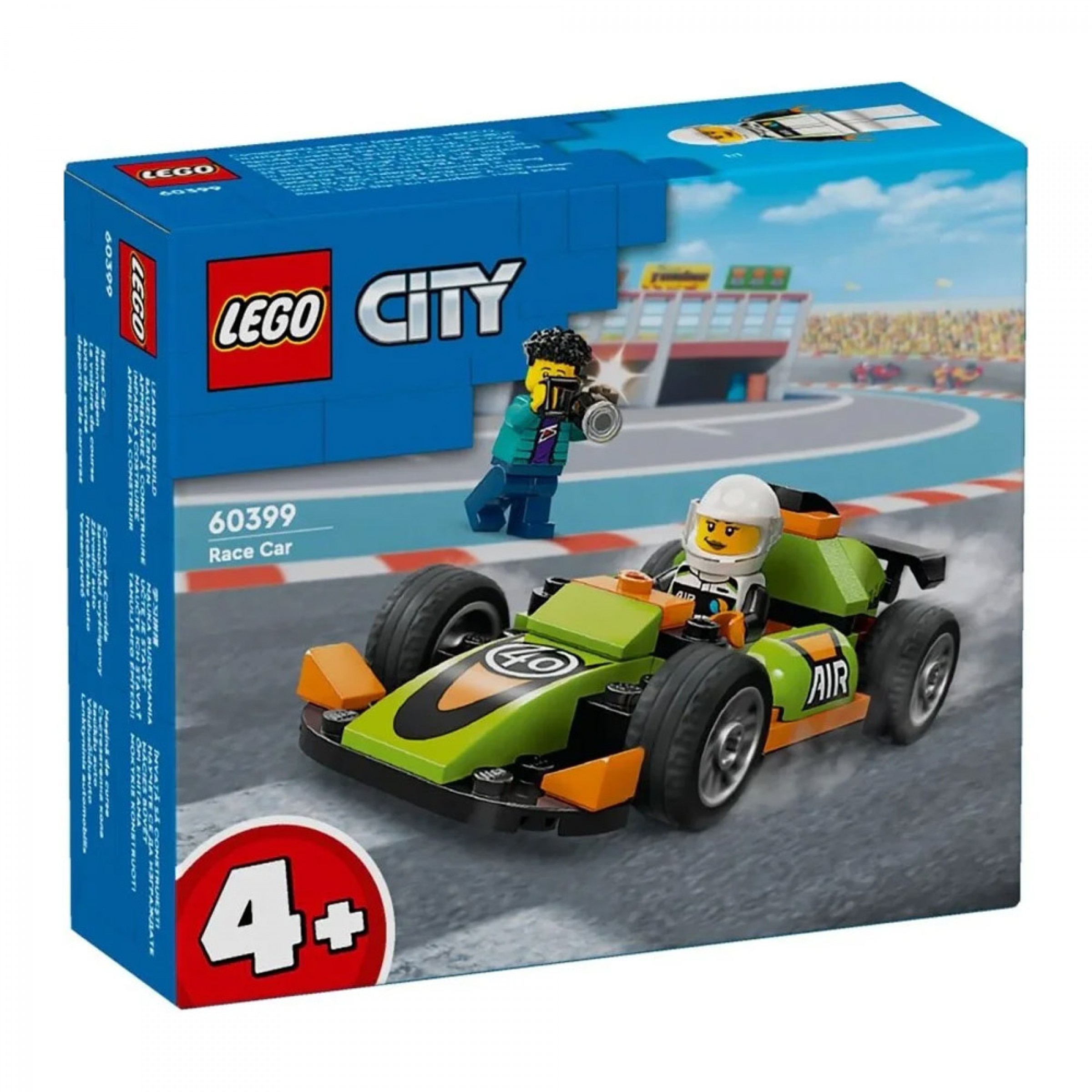 Lego-LEGO GREEN RACE CAR 60399(60399) | lampridis.gr