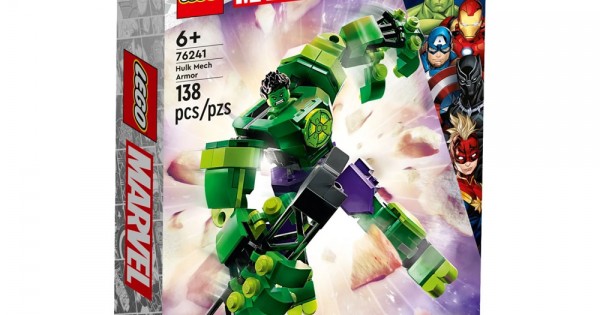 Lego-LEGO HULK MECH ARMOR 76241(76241) | lampridis.gr