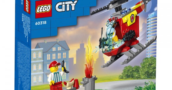 Lego-LEGO FIRE HELICOPTER 60318(60318) | lampridis.gr