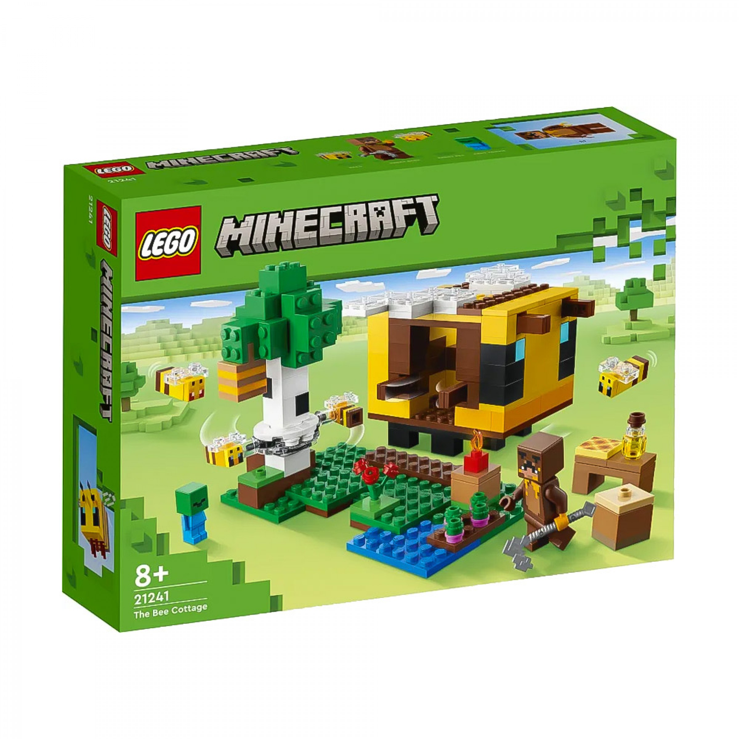 Lego-LEGO MINECRAFT THE BEE COTTAGE 21241(21241) | lampridis.gr