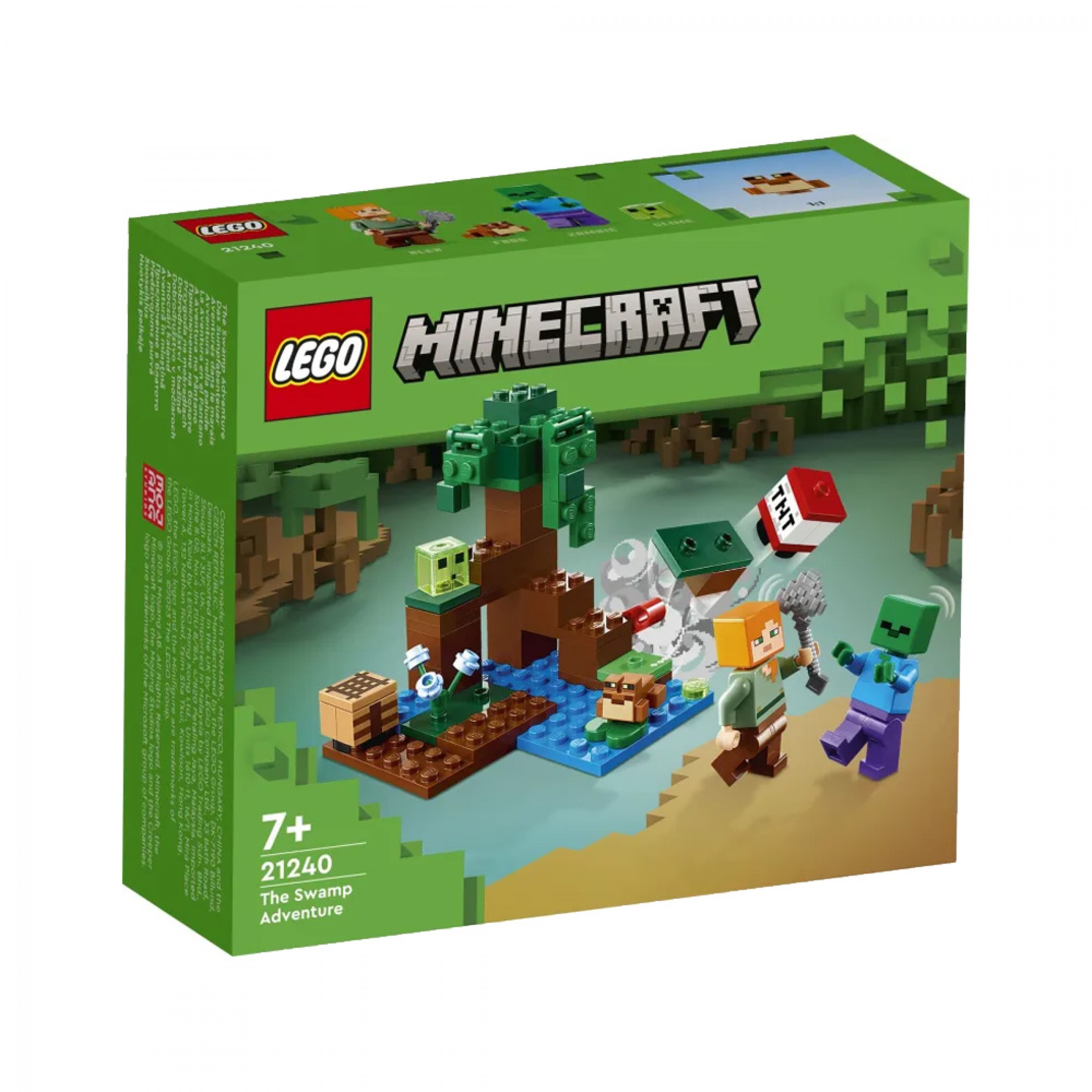 Lego-LEGO MINECRAFT THE SWAMP ADVENTURE 21240(21240) | lampridis.gr