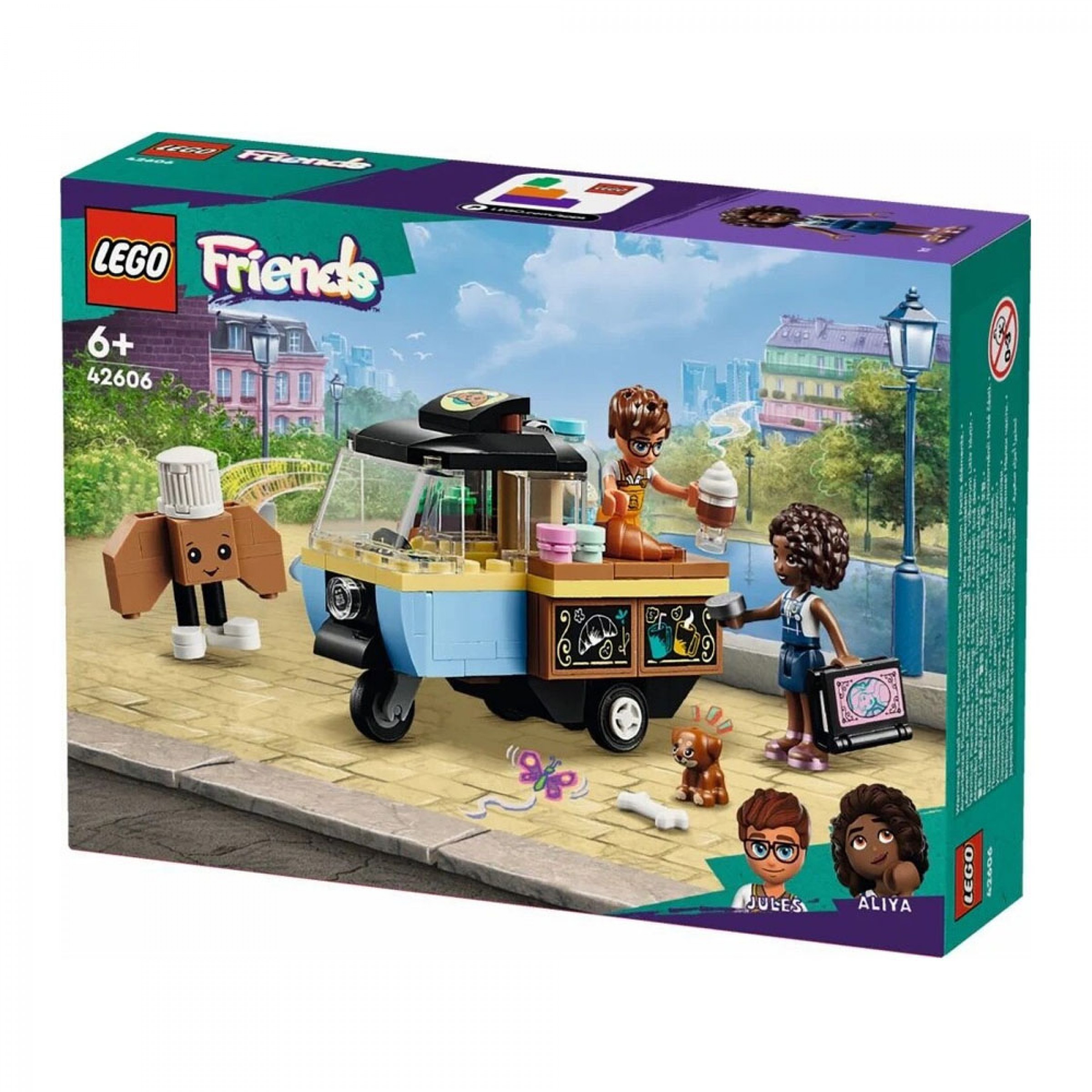 Lego-LEGO MOBILE BAKERY FOOD CART 42606(42606) | lampridis.gr