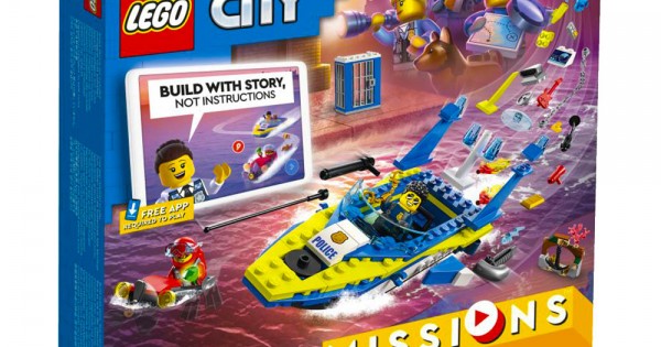 Lego-LEGO WATER POLICE DETECTIVE MISSIONS 60355(60355) | lampridis.gr