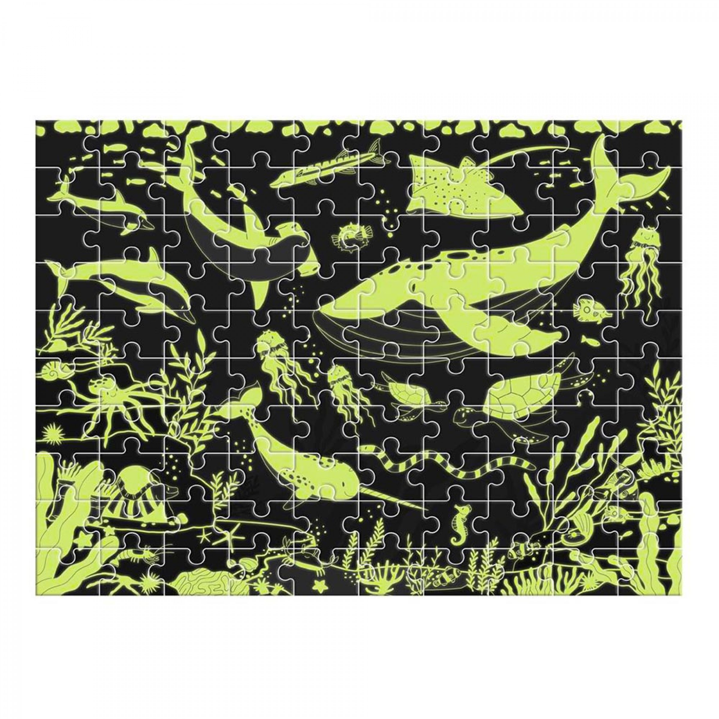 Luna-LUNA PUZZLE ΖΩΑ ΤΟΥ ΒΥΘΟΥ 000621784 (100 ΤΕΜ)(621784) | lampridis.gr