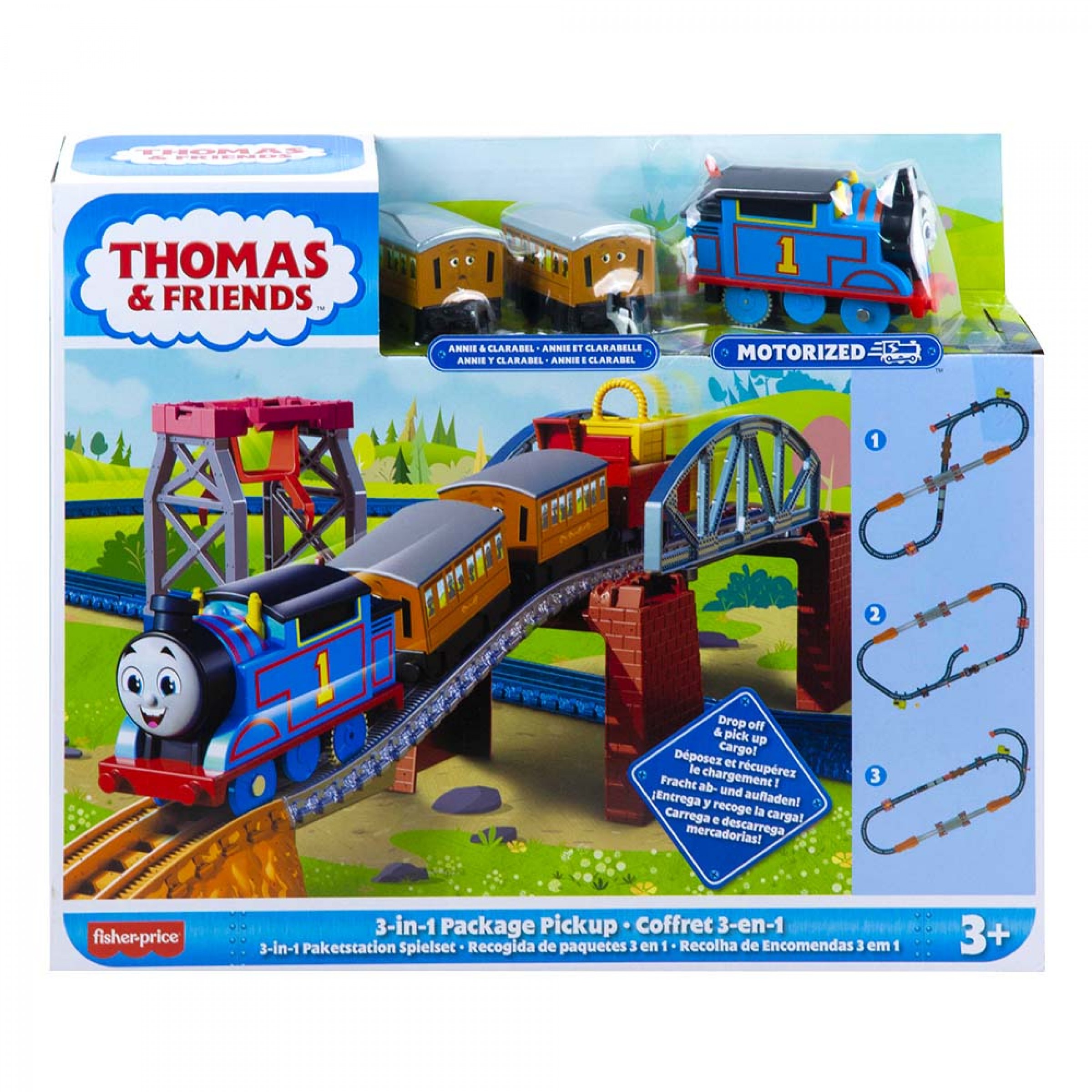 Mattel-MATTEL THOMAS ΤΟ ΤΡΕΝΑΚΙ 3 ΔΙΑΔΡΟΜΕΣ HGX64(HGX64) | lampridis.gr