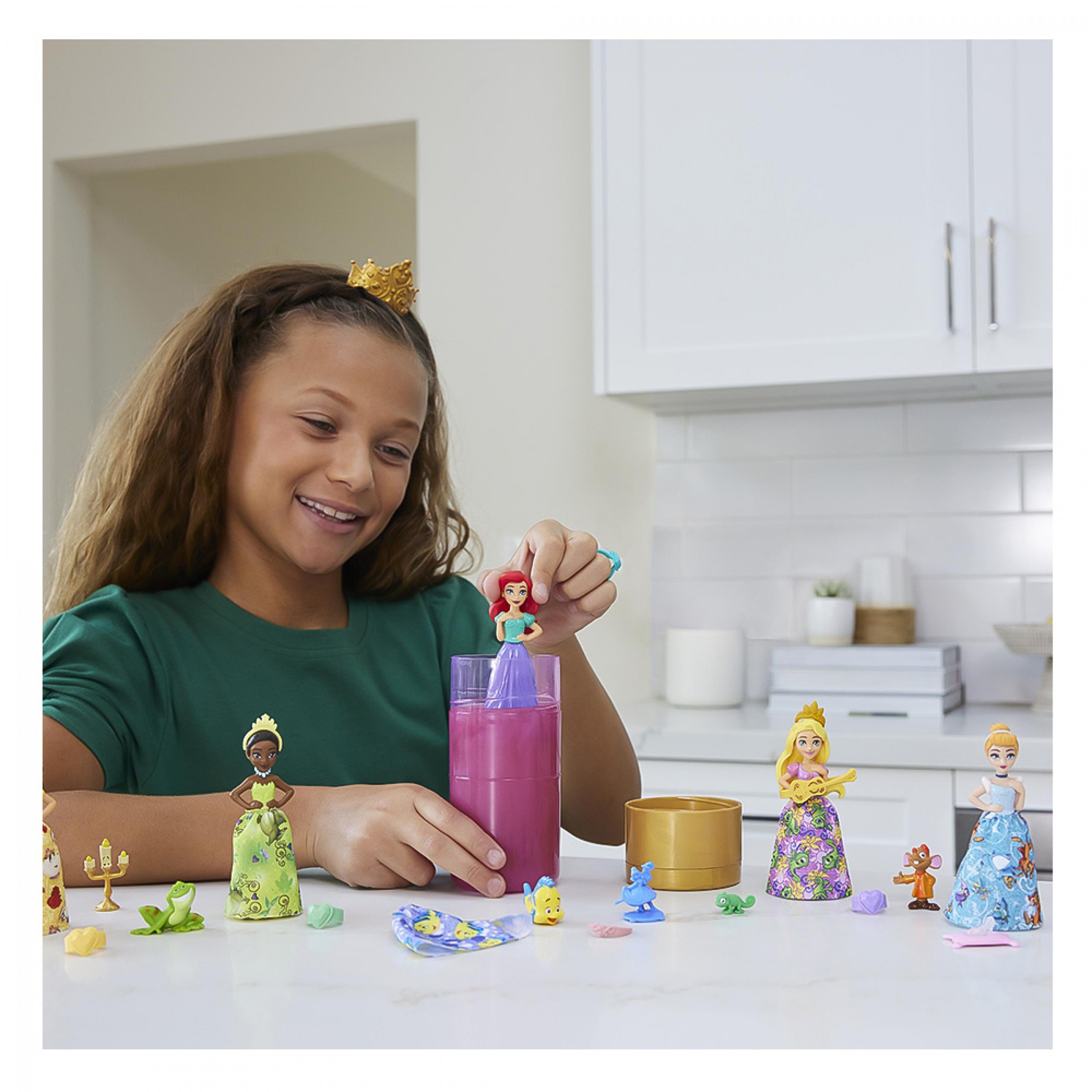 Mattel-MATTEL DISNEY PRINCESS MINI ΚΟΥΚΛΕΣ-COLOR REVEAL HMB69 (6 ΣΧΕΔΙΑ ...