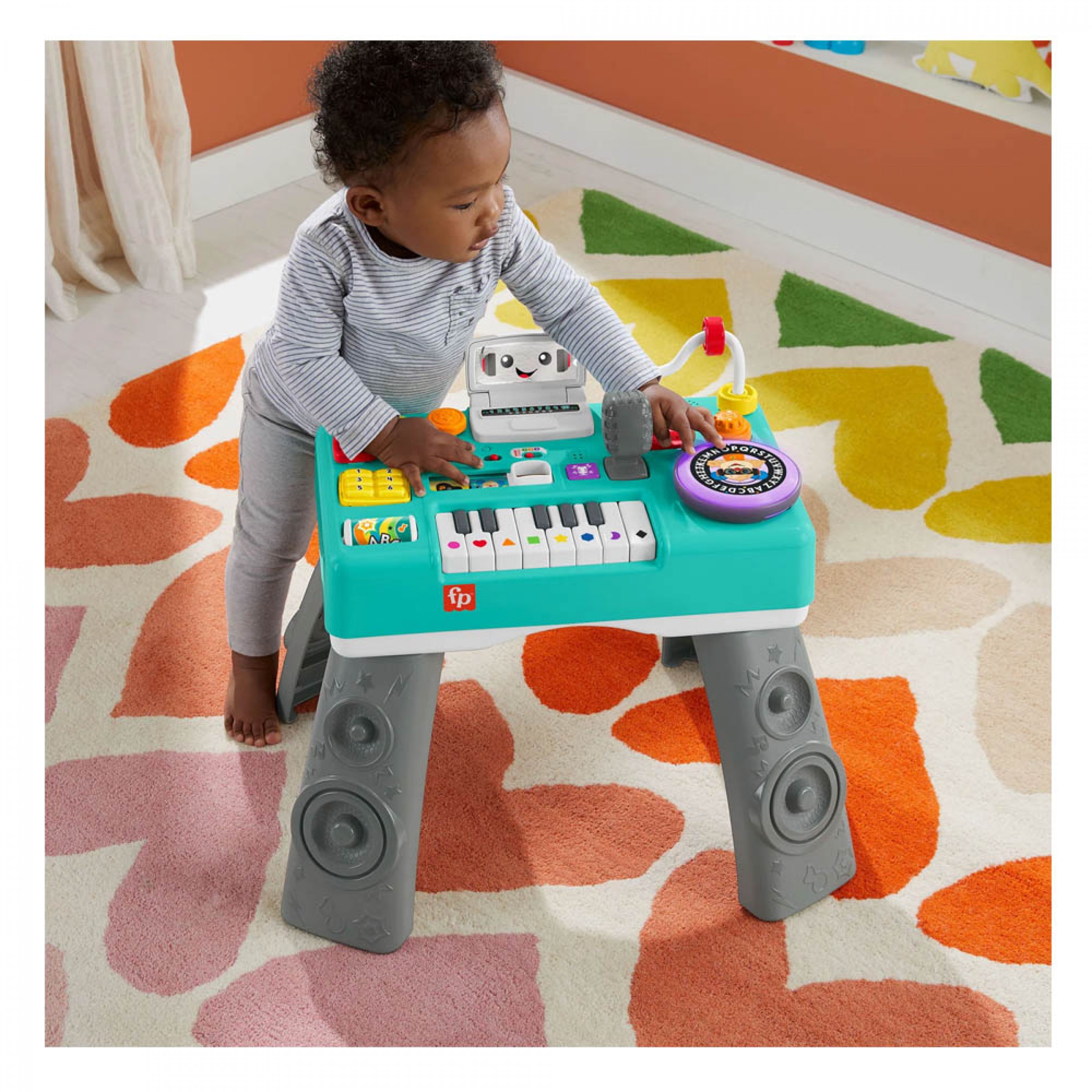 Mattel-MATTEL FISHER PRICE MIX & LEARN MUSIC TABLE HRB61(HRB61 ...