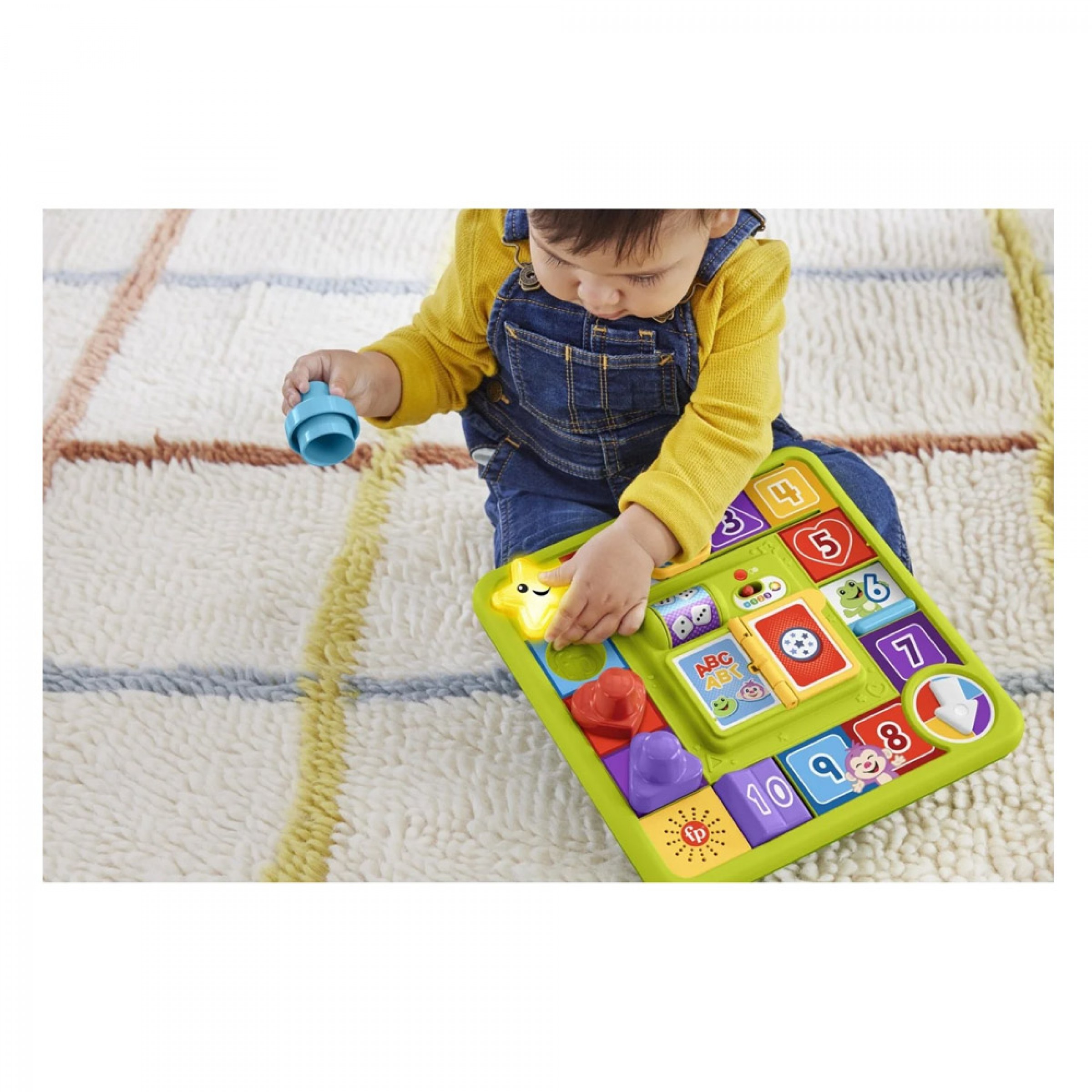 Mattel-MATTEL FISHER PRICE ROLL SPIN GAME BRD PAN EU HRB70(HRB70 ...