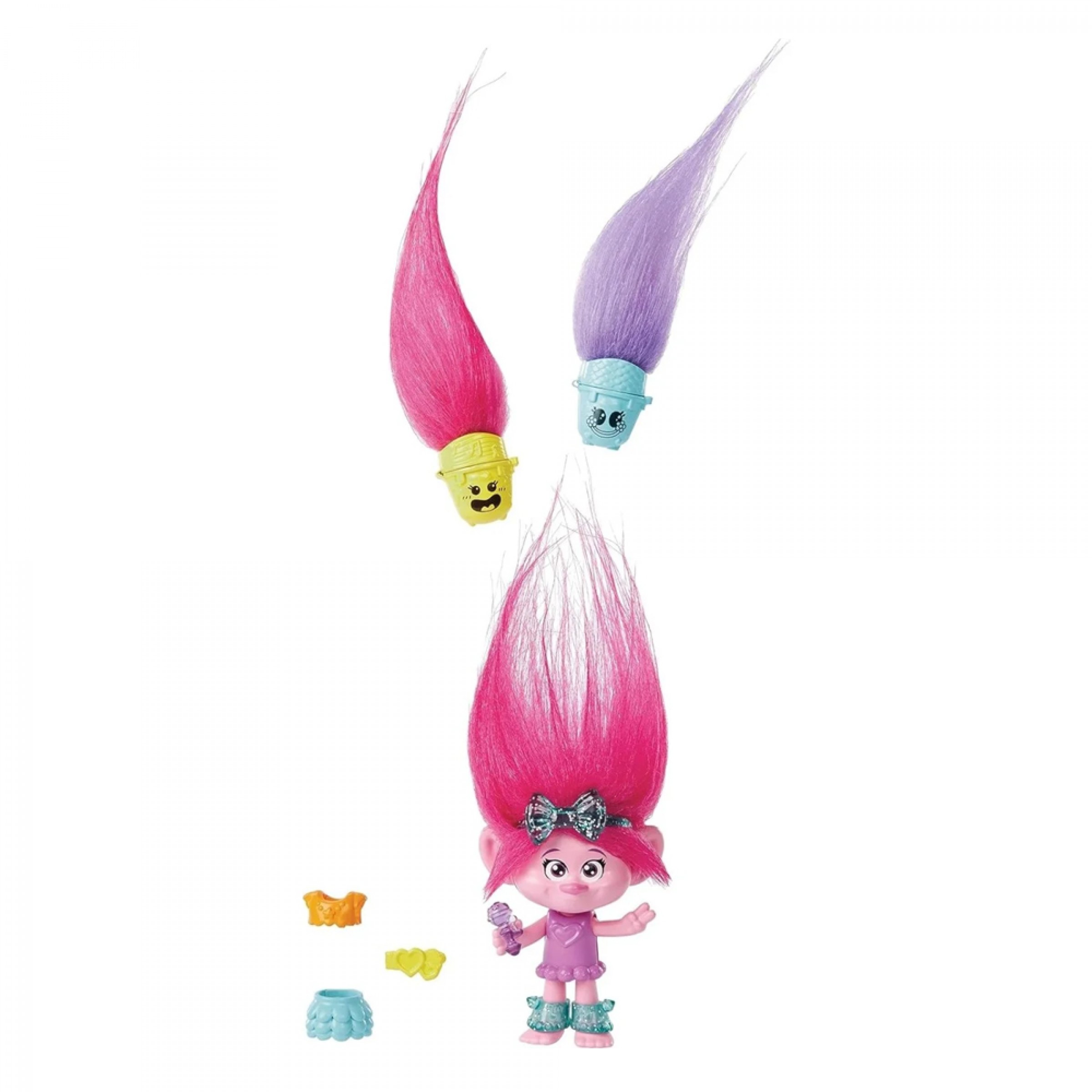Mattel-MATTEL TROLLS-MINI HAIR POPS HNF02/HNF10(HNF02/HNF10) | lampridis.gr