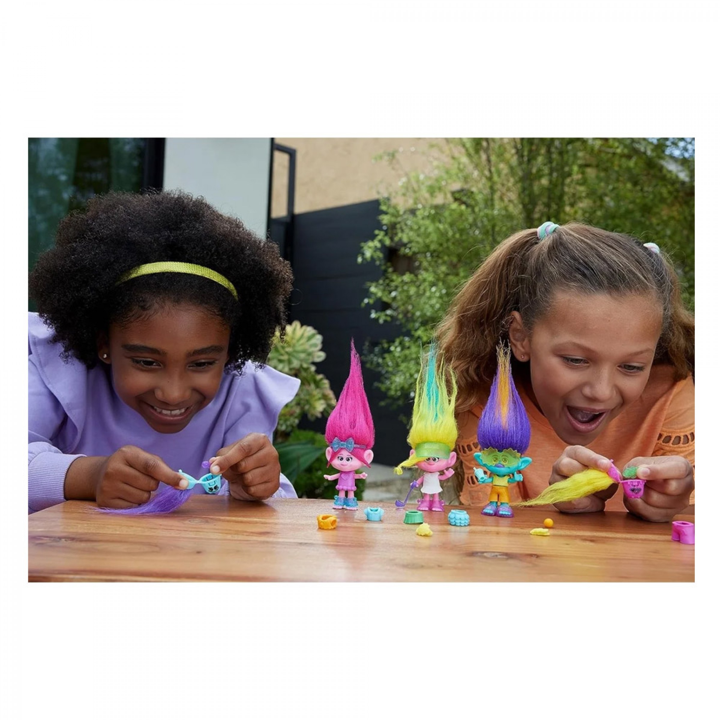 Mattel-MATTEL TROLLS-MINI HAIR POPS HNF02/HNF12(HNF02/HNF12) | lampridis.gr