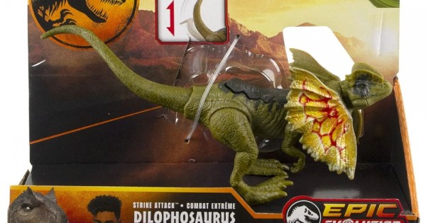 Mattel-MATTEL JURASSIC WORLD DILOPHOSAURUS HLN63/HTK65(HLN63/HTK65 ...